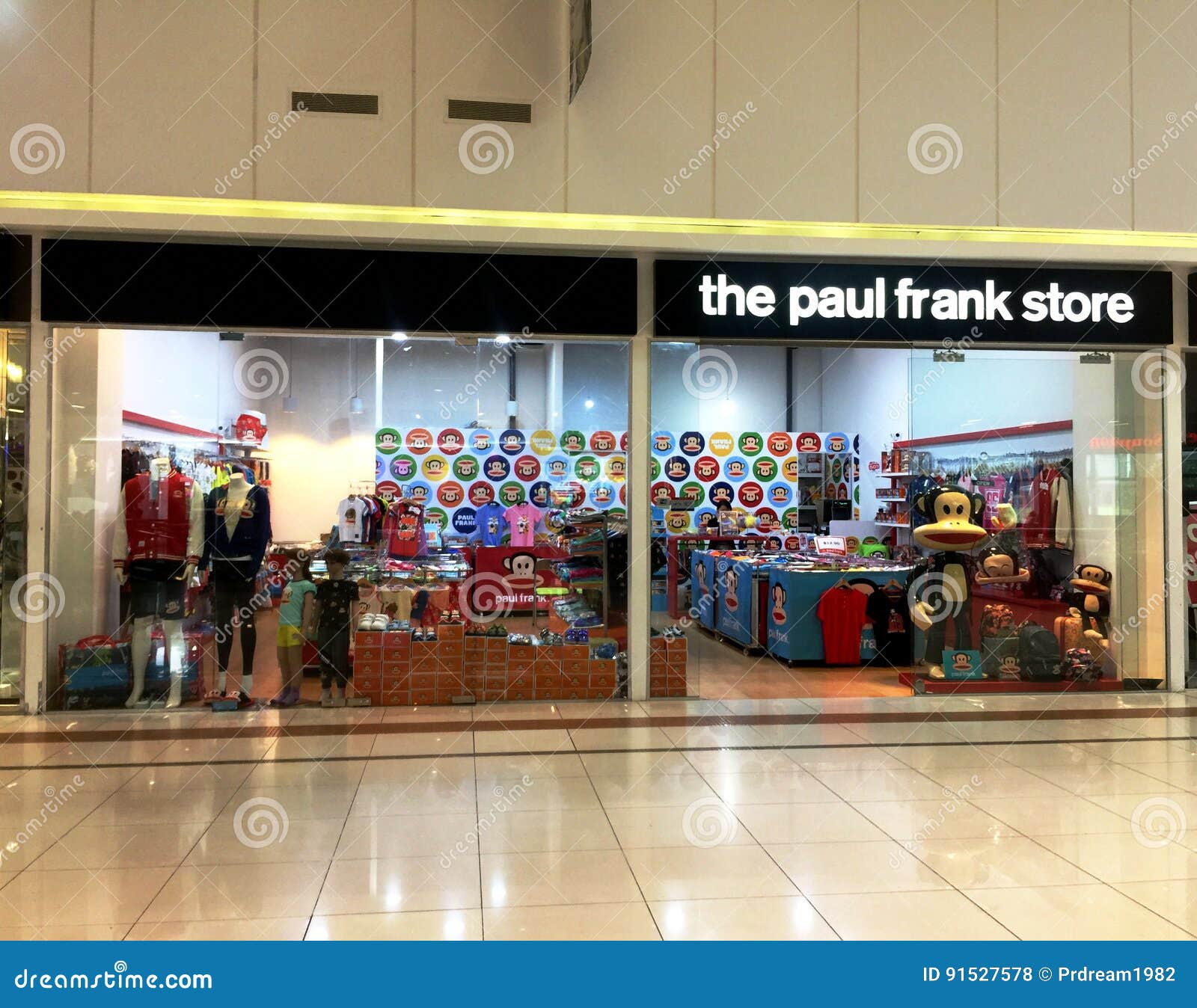 The Paul Frank Store editorial stock photo. Image of advertisement ...