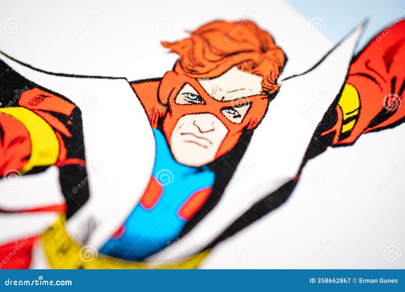 Paul Kirk (Clone) Superhero from a Comic Book. Editorial Photography ...