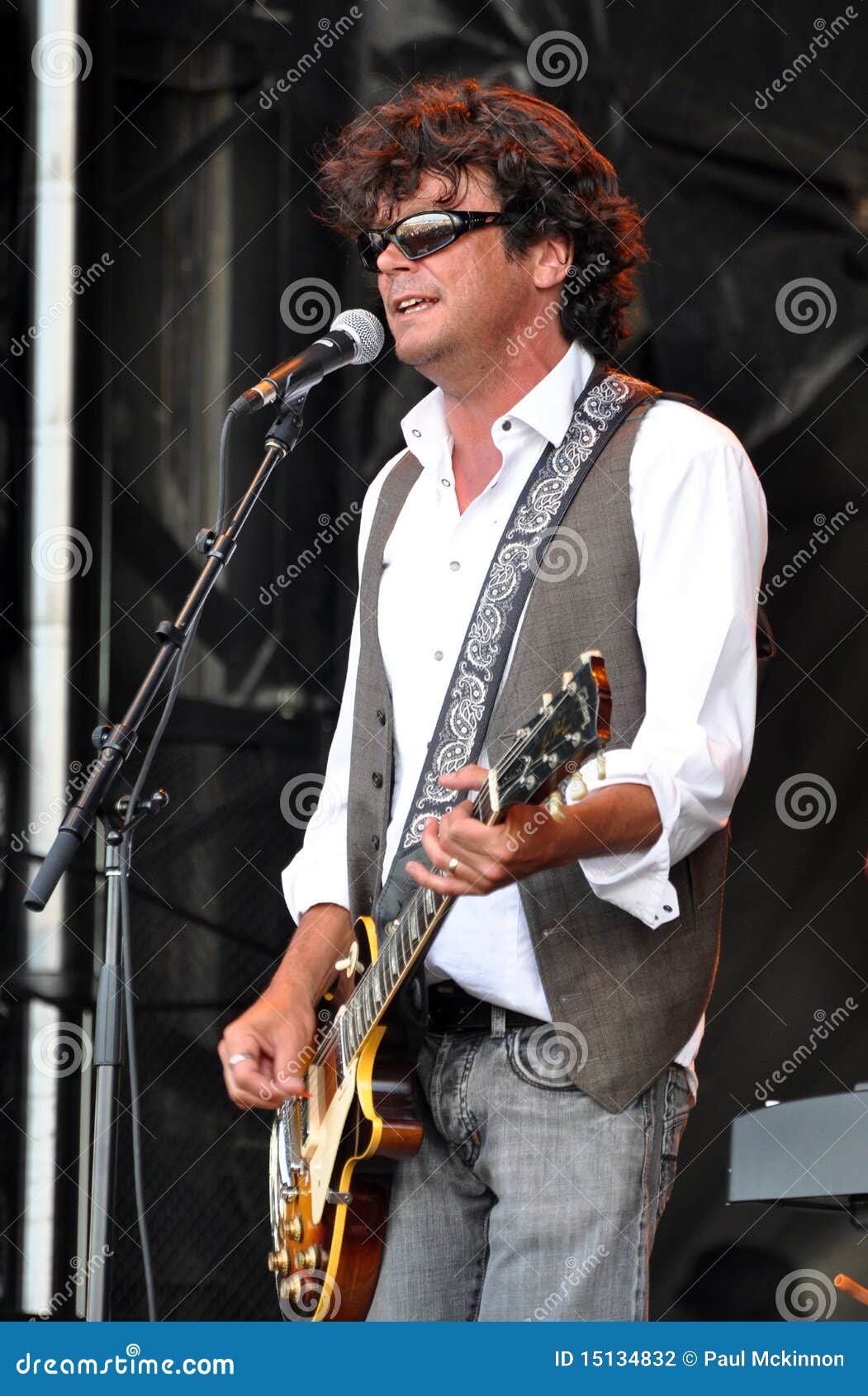 Paul Langlois of the Tragically Hip Editorial Photography - Image of ...