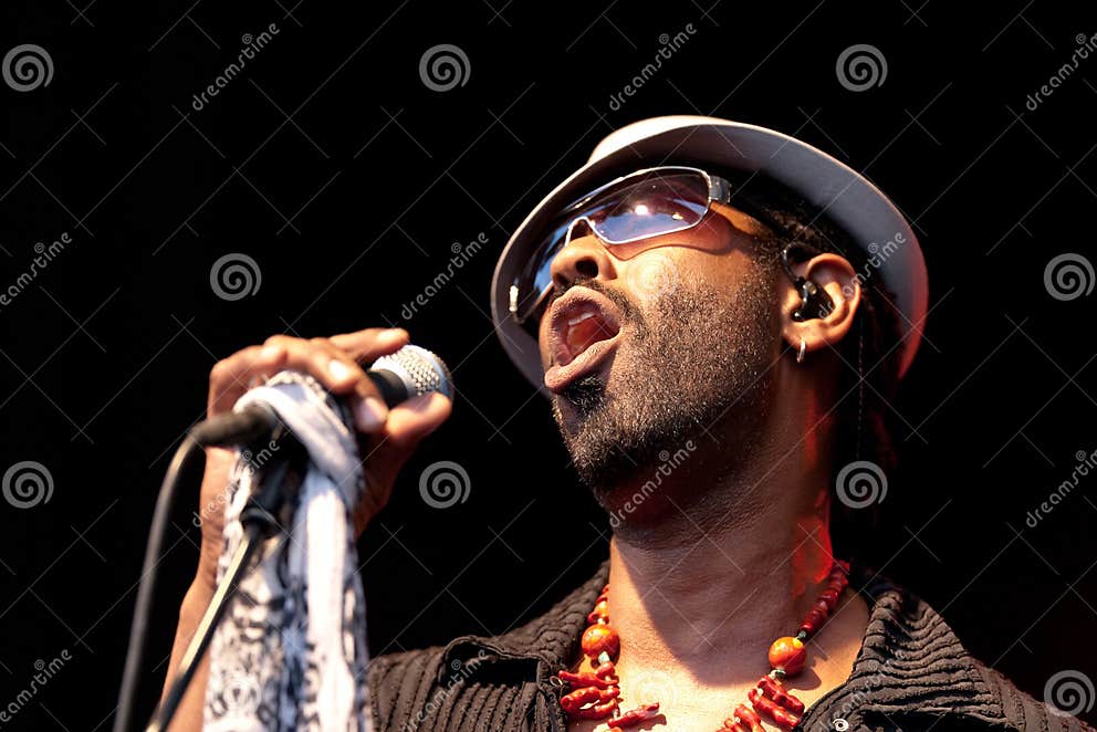 Paul Randolph editorial stock photo. Image of singer - 19880398