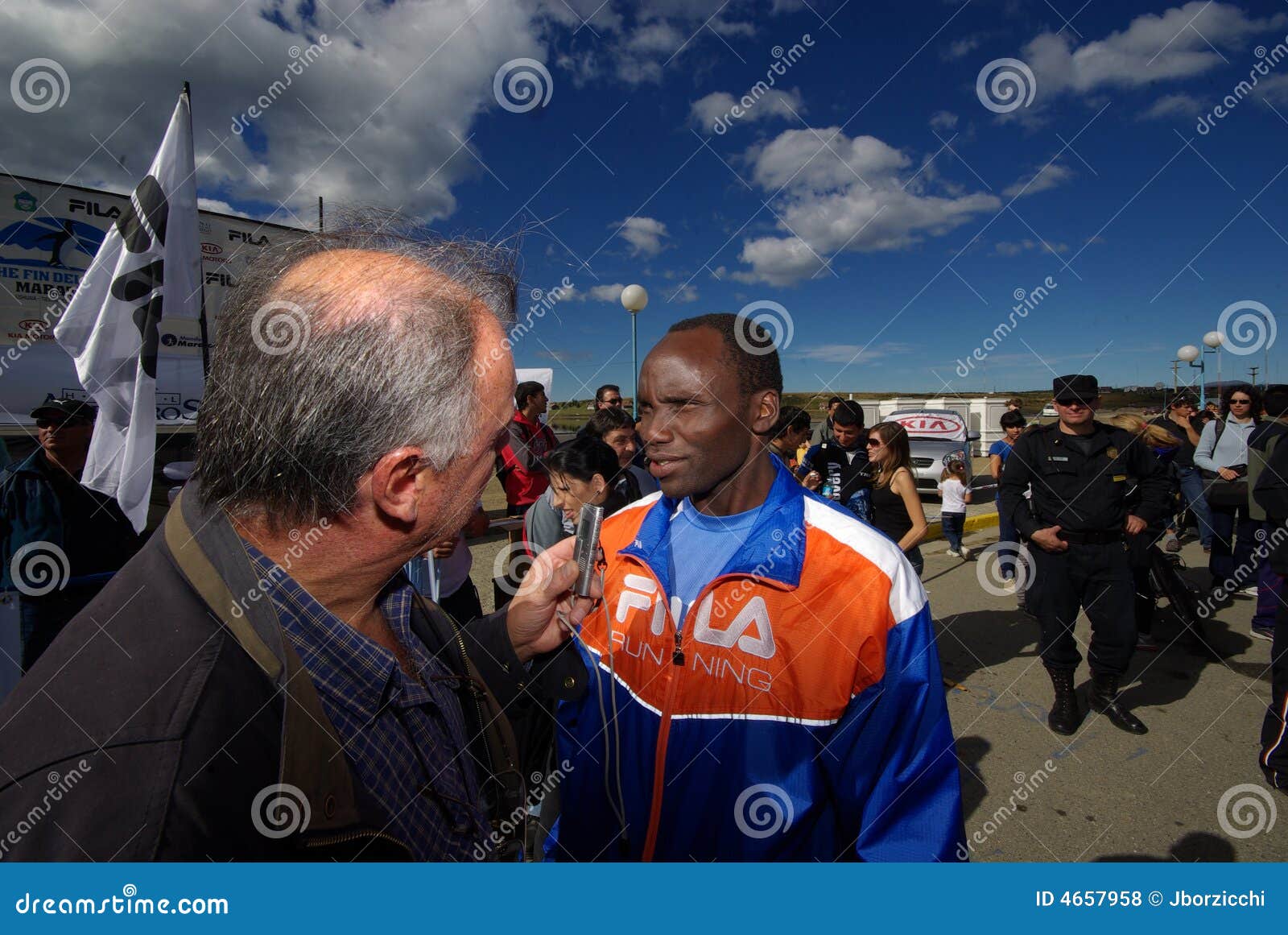 Paul Rotich, runner editorial stock photo. Image of news - 4657958