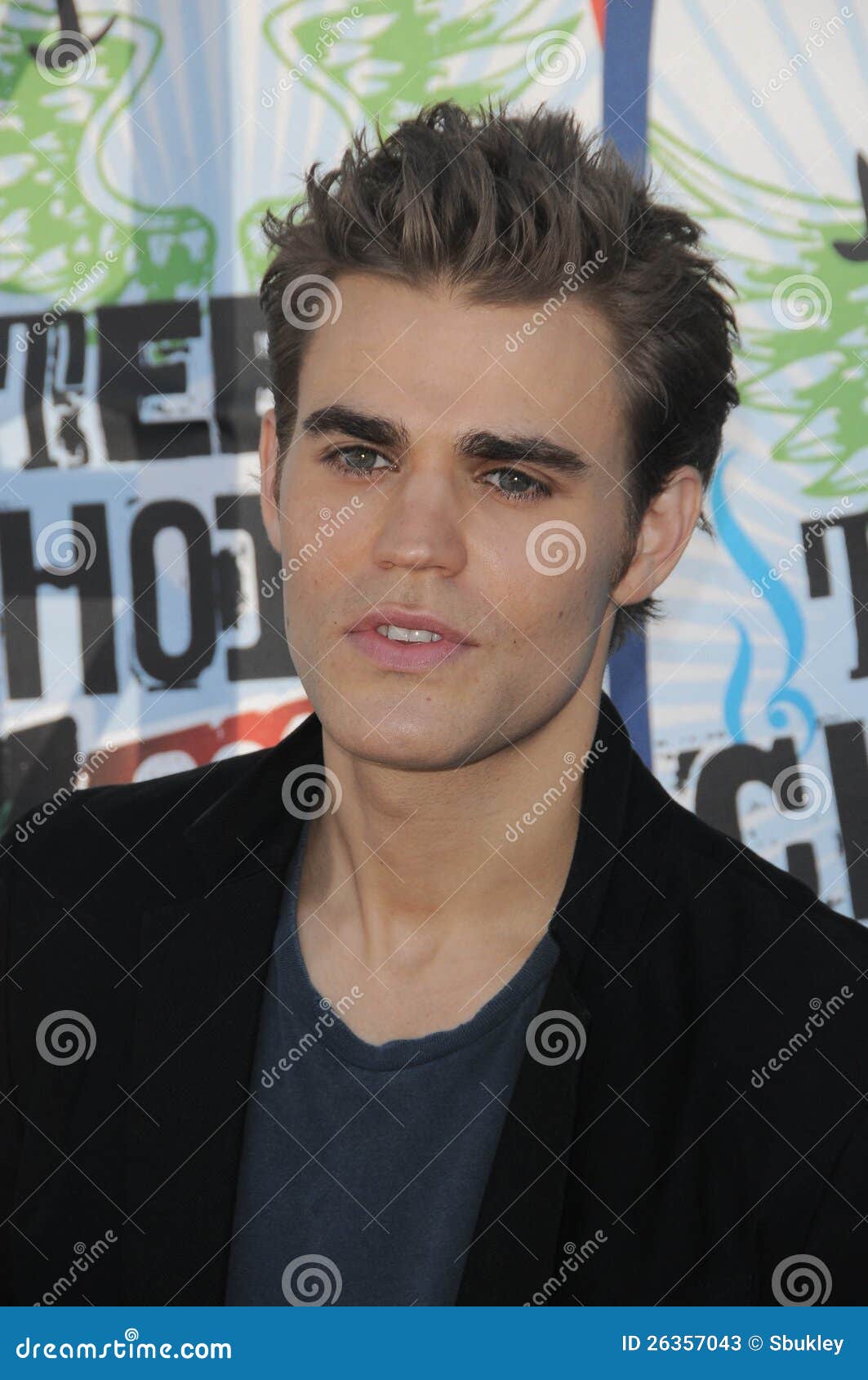 Paul Wesley editorial stock photo. Image of city, gibson - 26357043