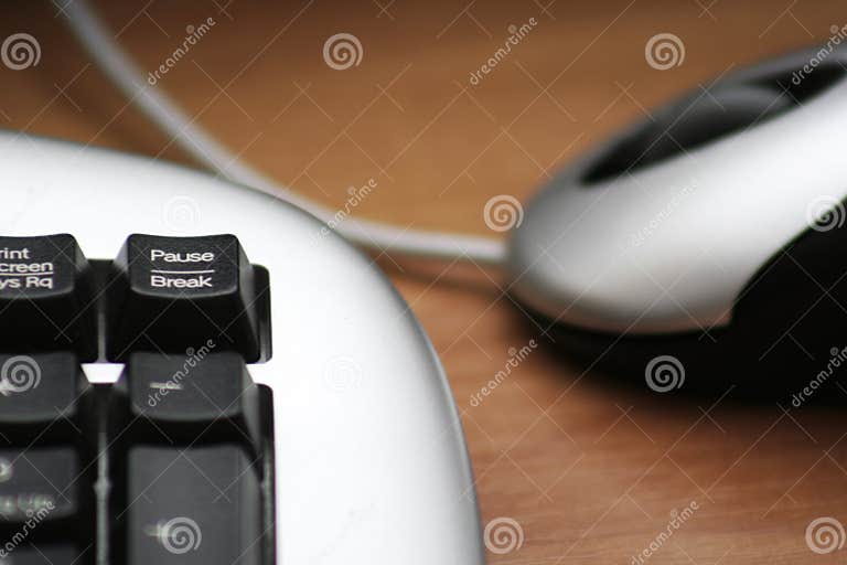 Pause-Break keyboard key stock image. Image of close, keys - 3162355