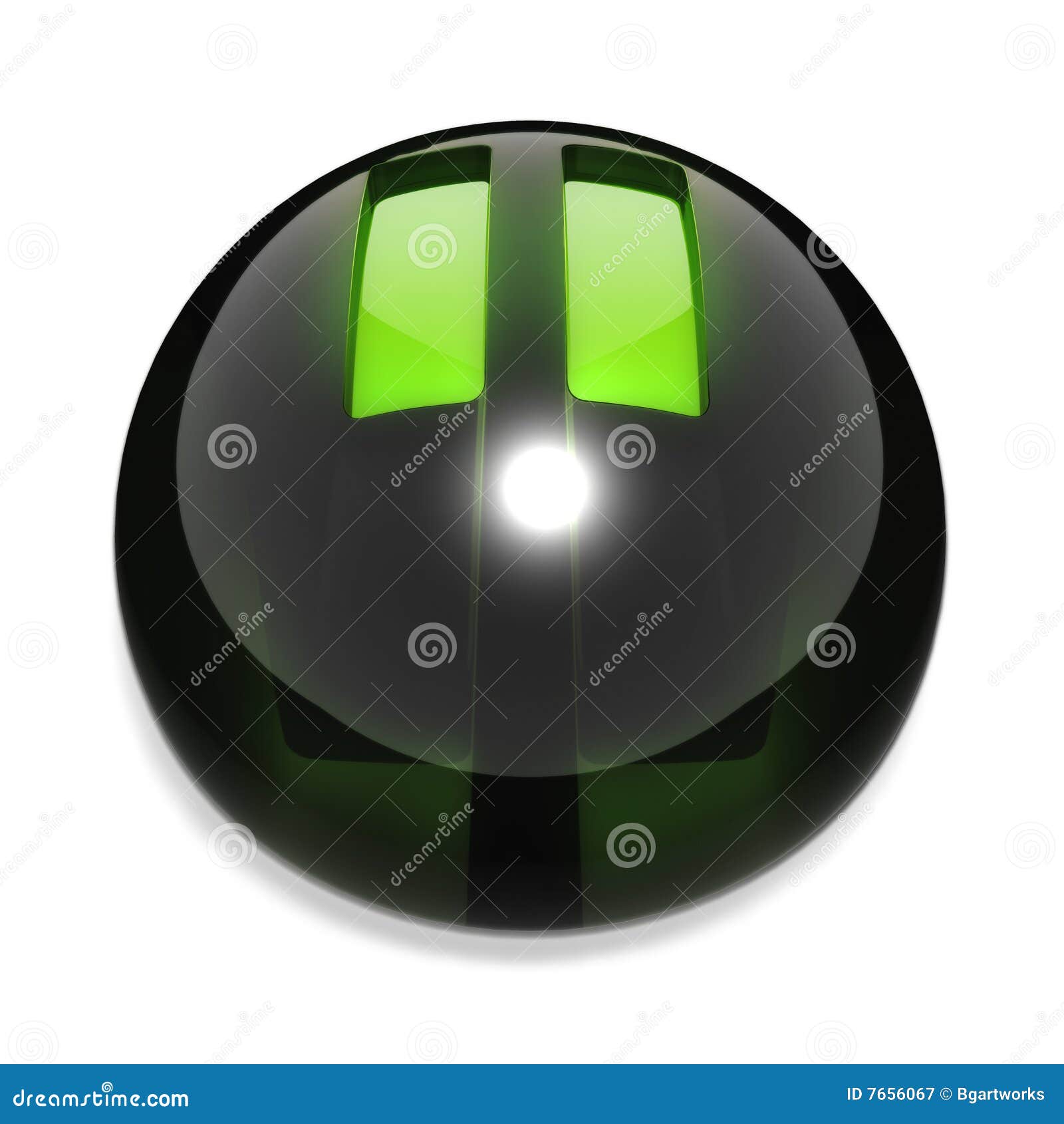 Pause button stock illustration. Illustration of button - 7656067