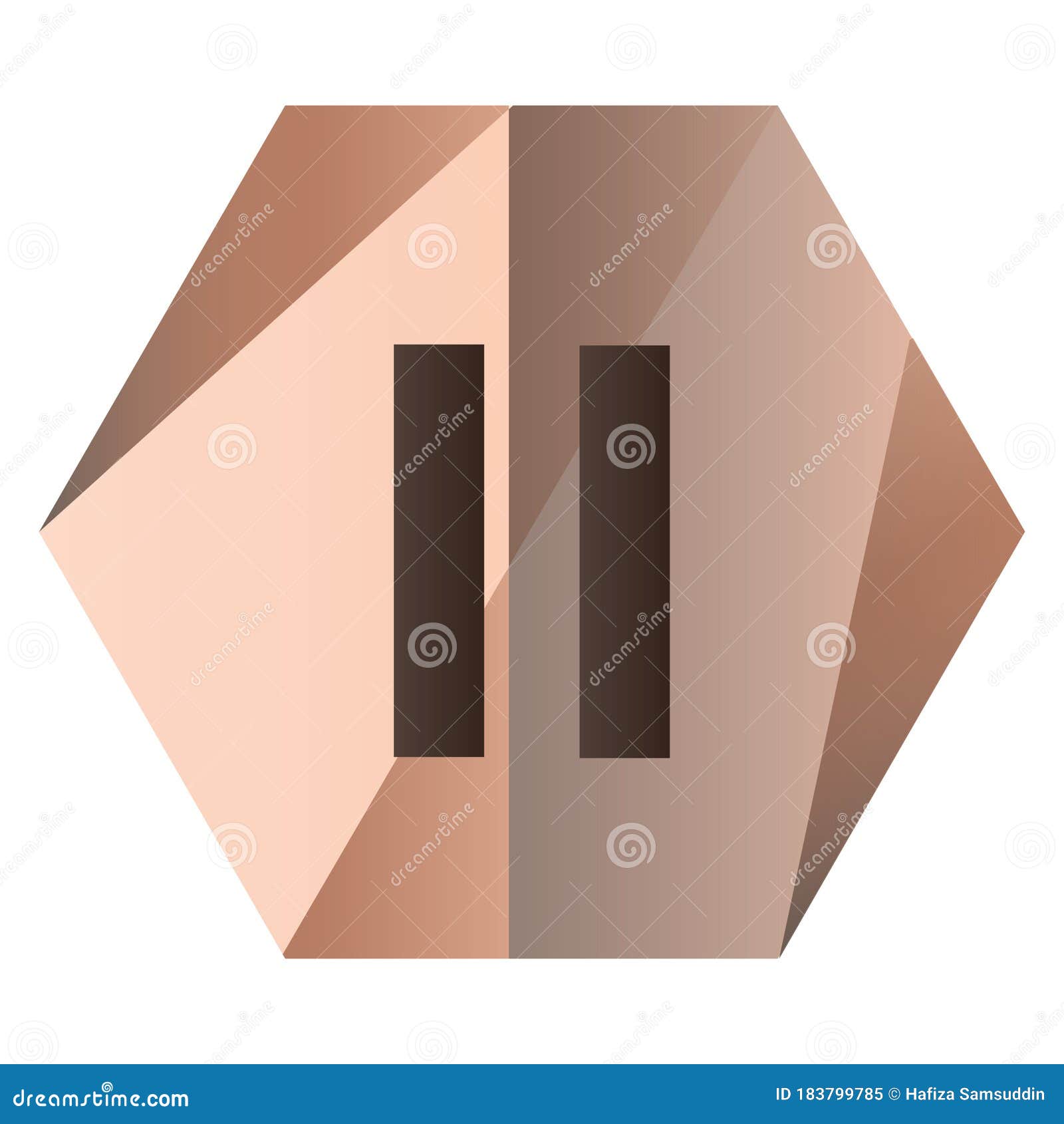 Pause for Music. Vector Illustration Decorative Background Design Stock ...