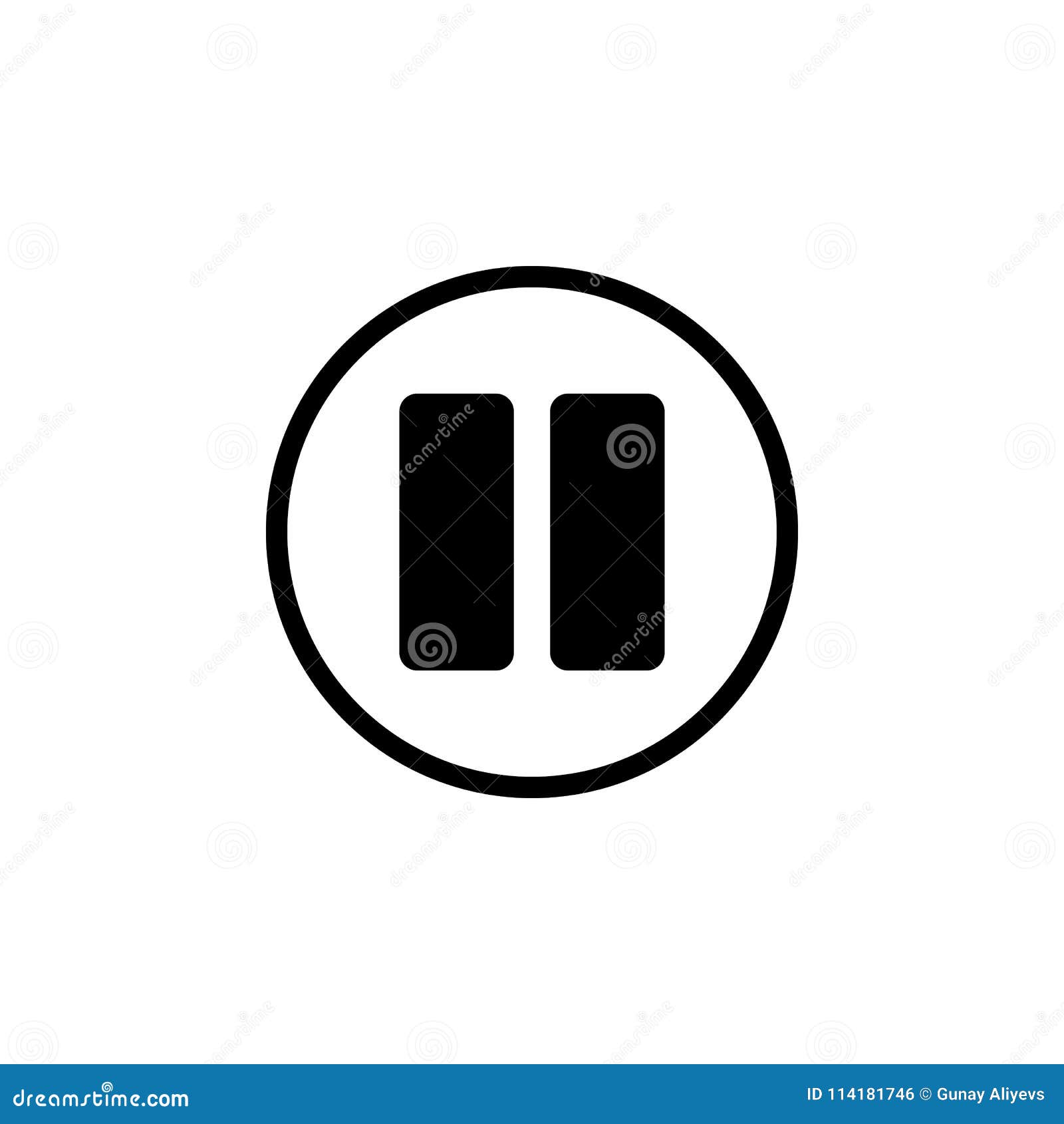 Pause Sign Icon. Element of Simple Icon for Websites, Web Design ...