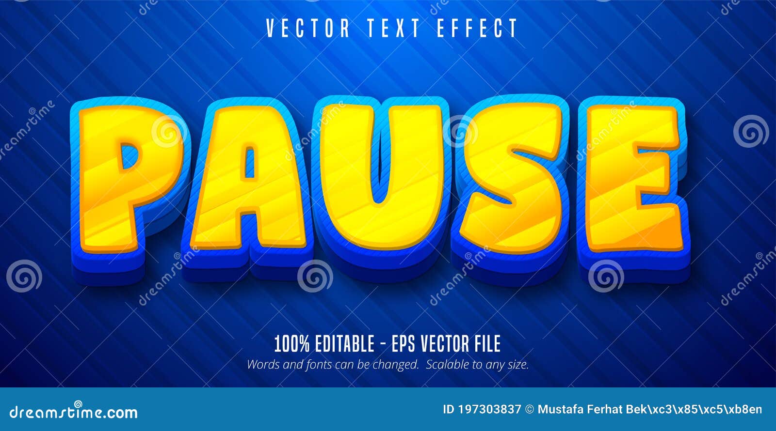 PAUSE Text On Green Grungy Vintage Stamp Stock Image | CartoonDealer ...