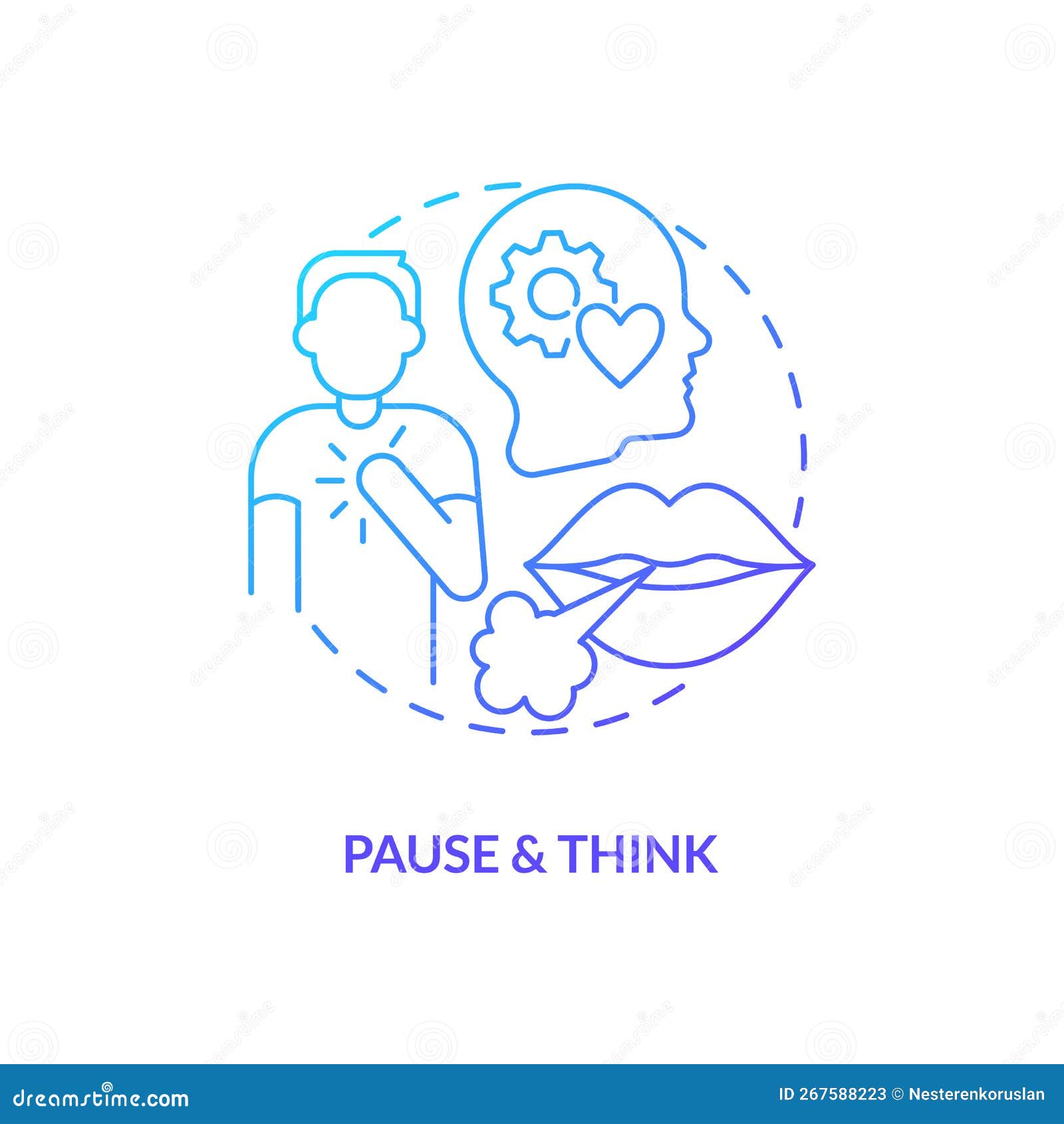 Cool Pause Button Vector Illustration | CartoonDealer.com #4739614