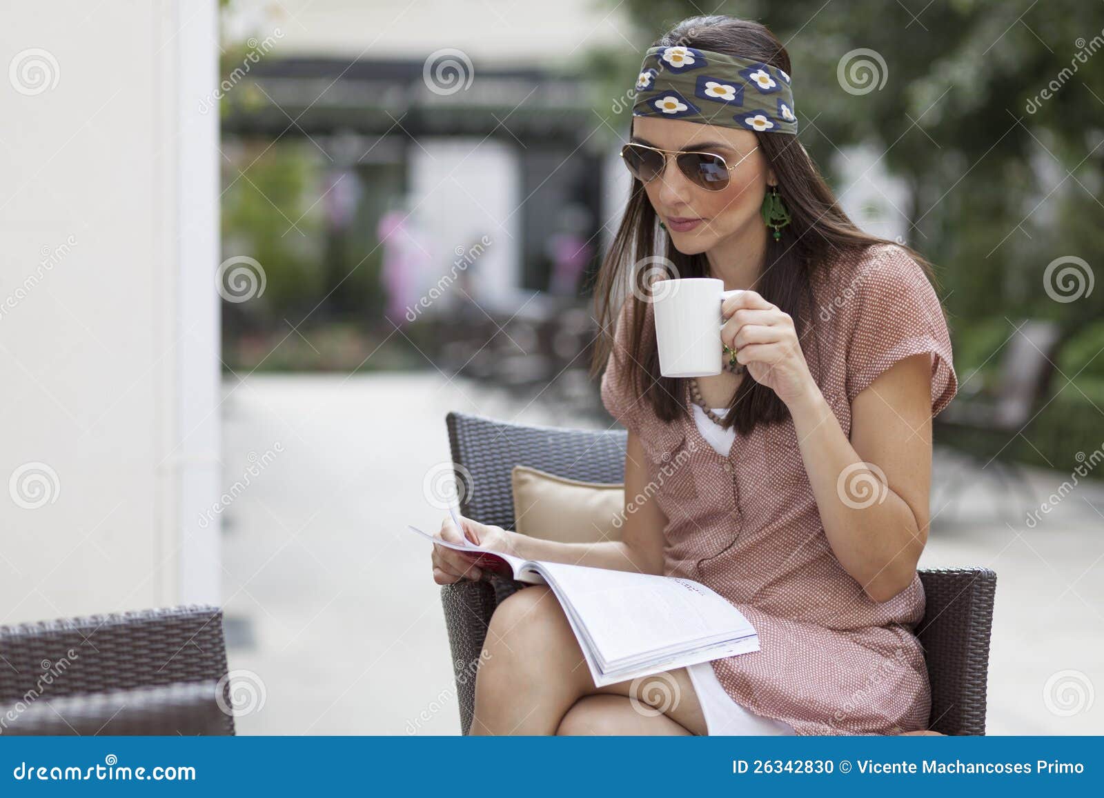 Pause time stock photo. Image of beautiful, fashion, coffe - 26342830