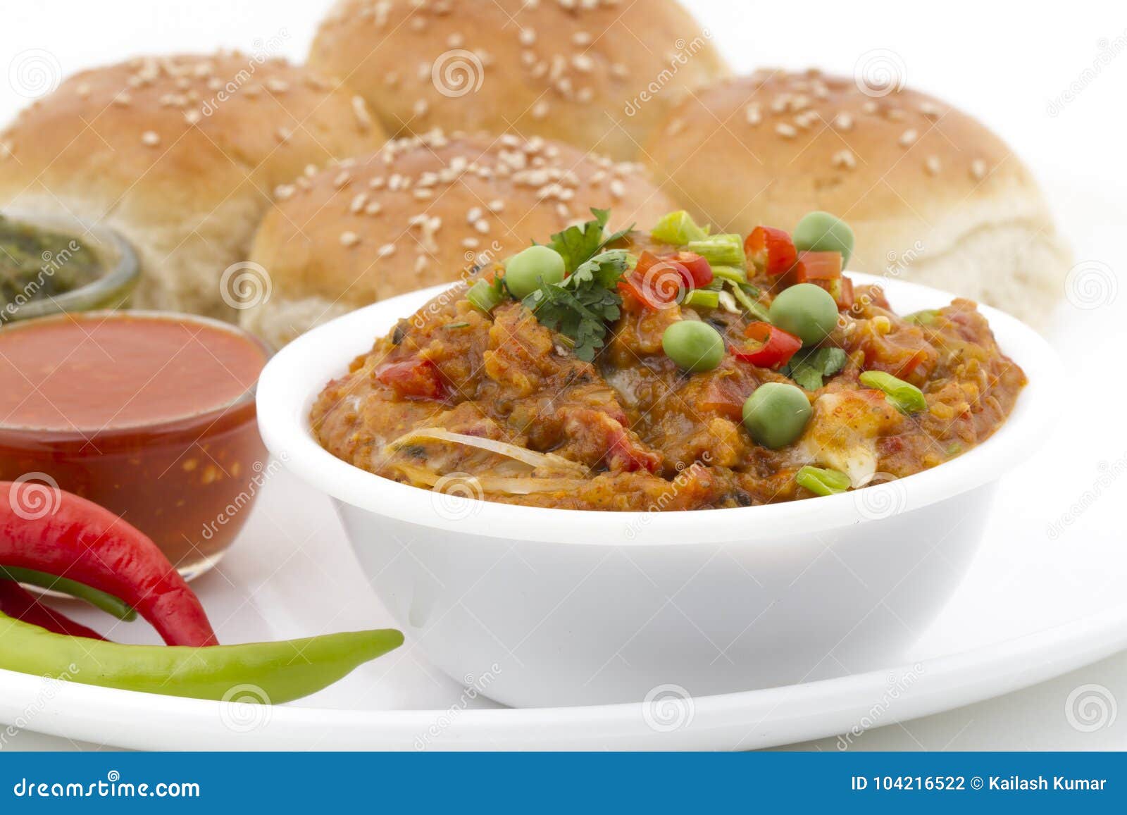 Pav Bhaji стоковое фото. изображение насчитывающей пакистанско - 104216522