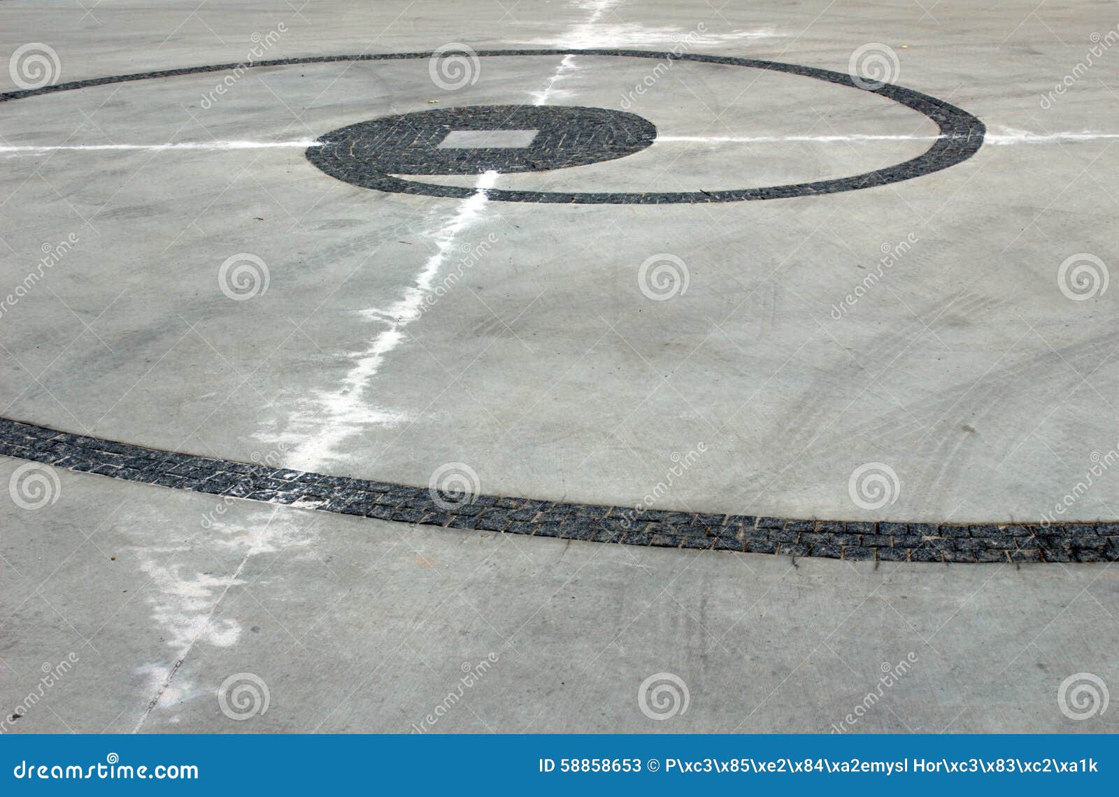 Paved area stock image. Image of square, decoration, lines - 58858653