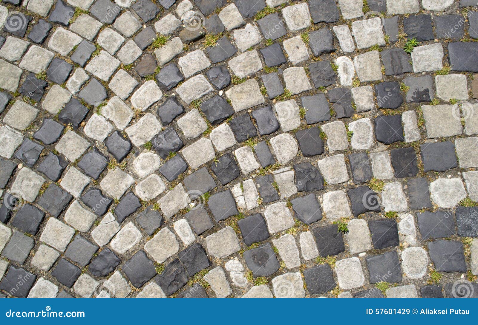 Paved cobblestone street stock image. Image of light - 57601429