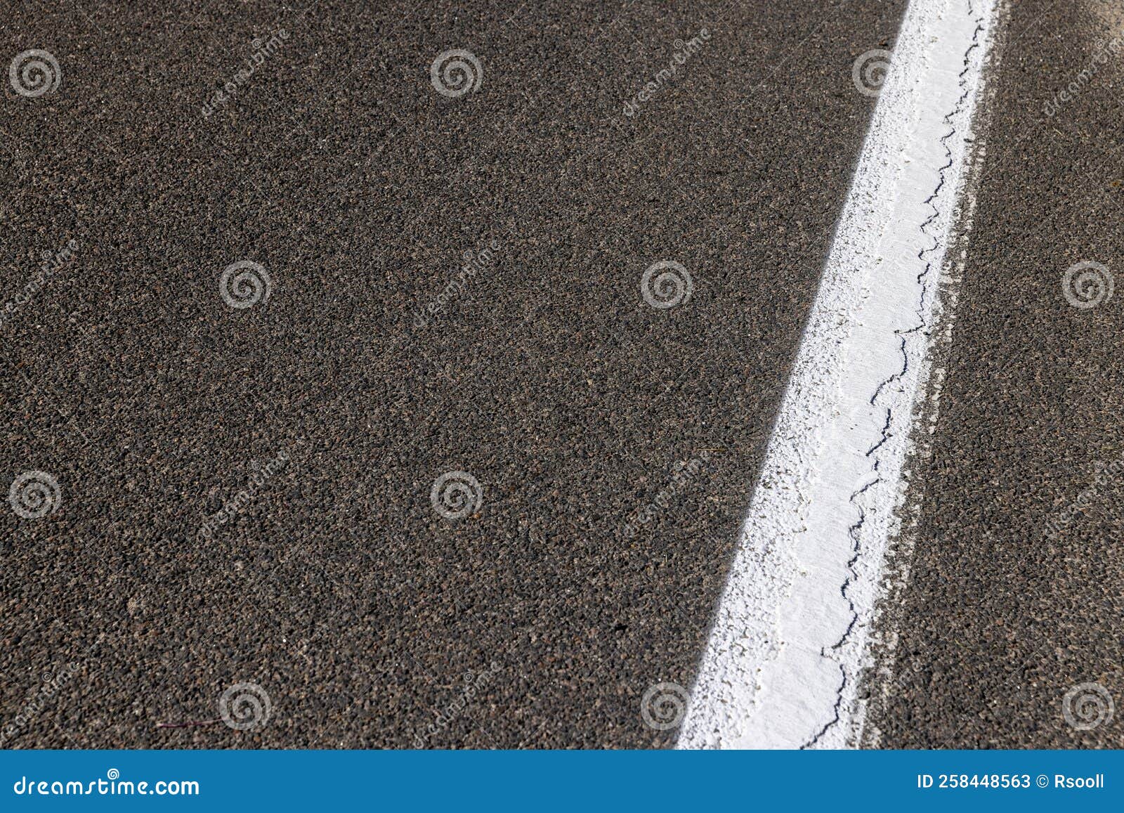 Paved Highway with White Road Markings Stock Image - Image of city ...