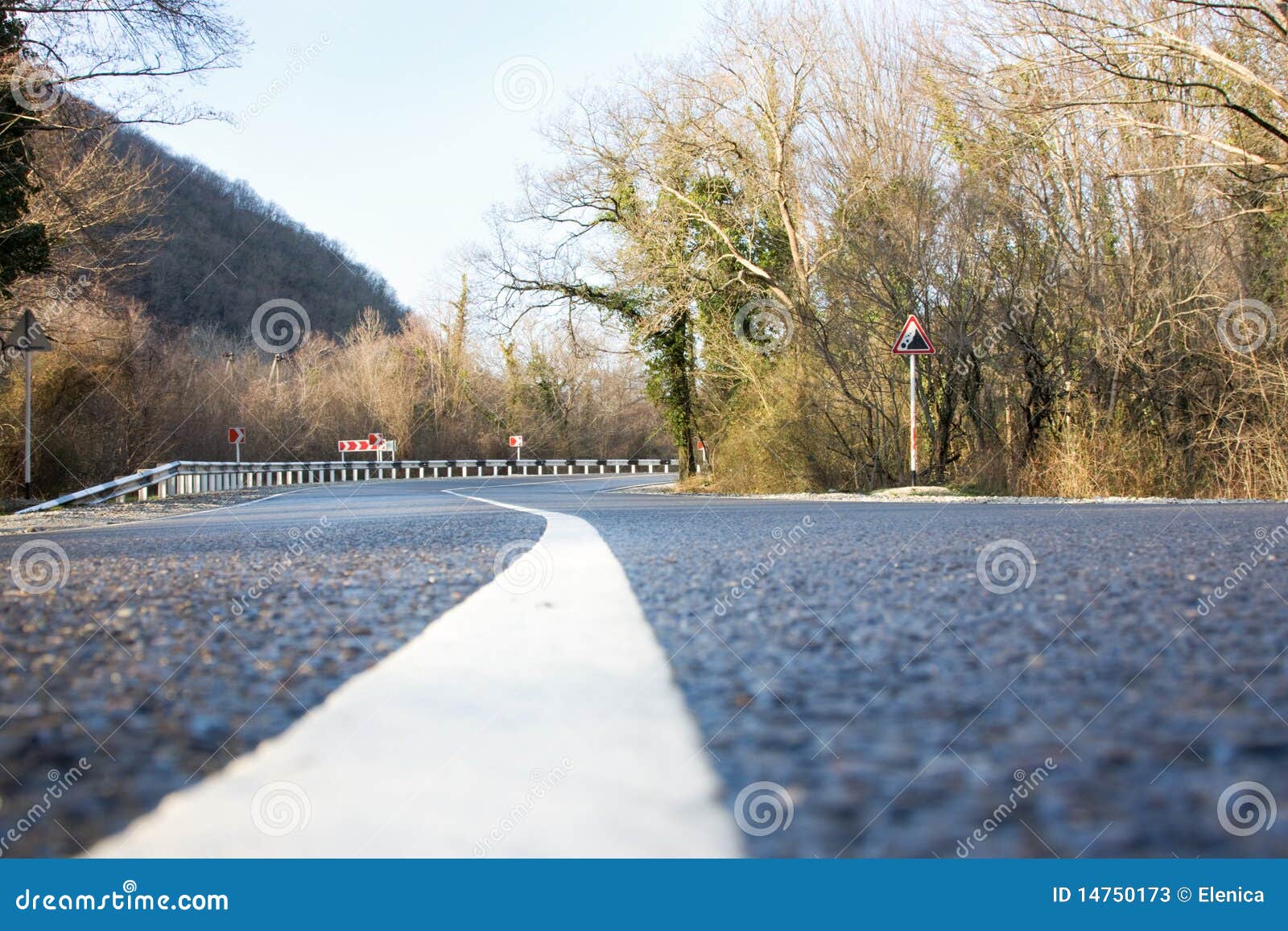 Paved road in the forest stock image. Image of road, coating - 14750173