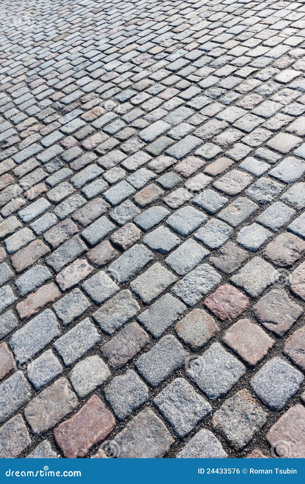 Paved road with stones stock photo. Image of material - 24433576