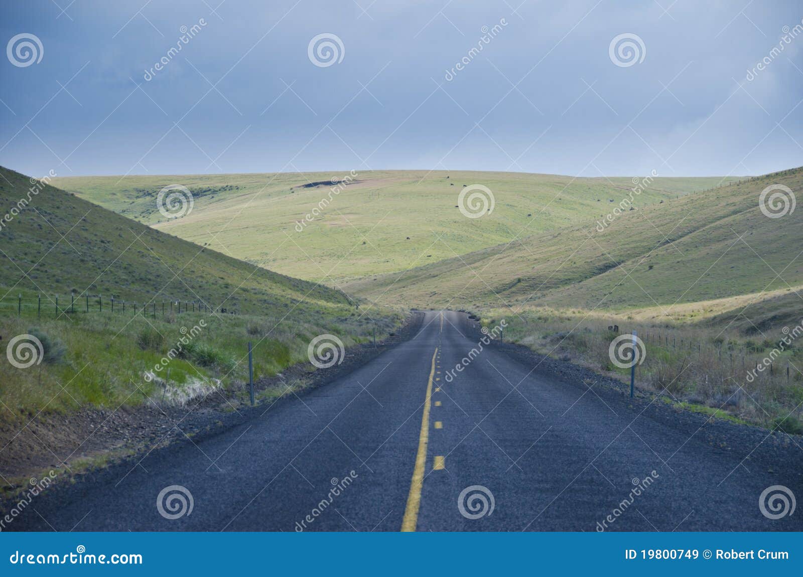 Paved rural road stock image. Image of outdoor, stripe - 19800749