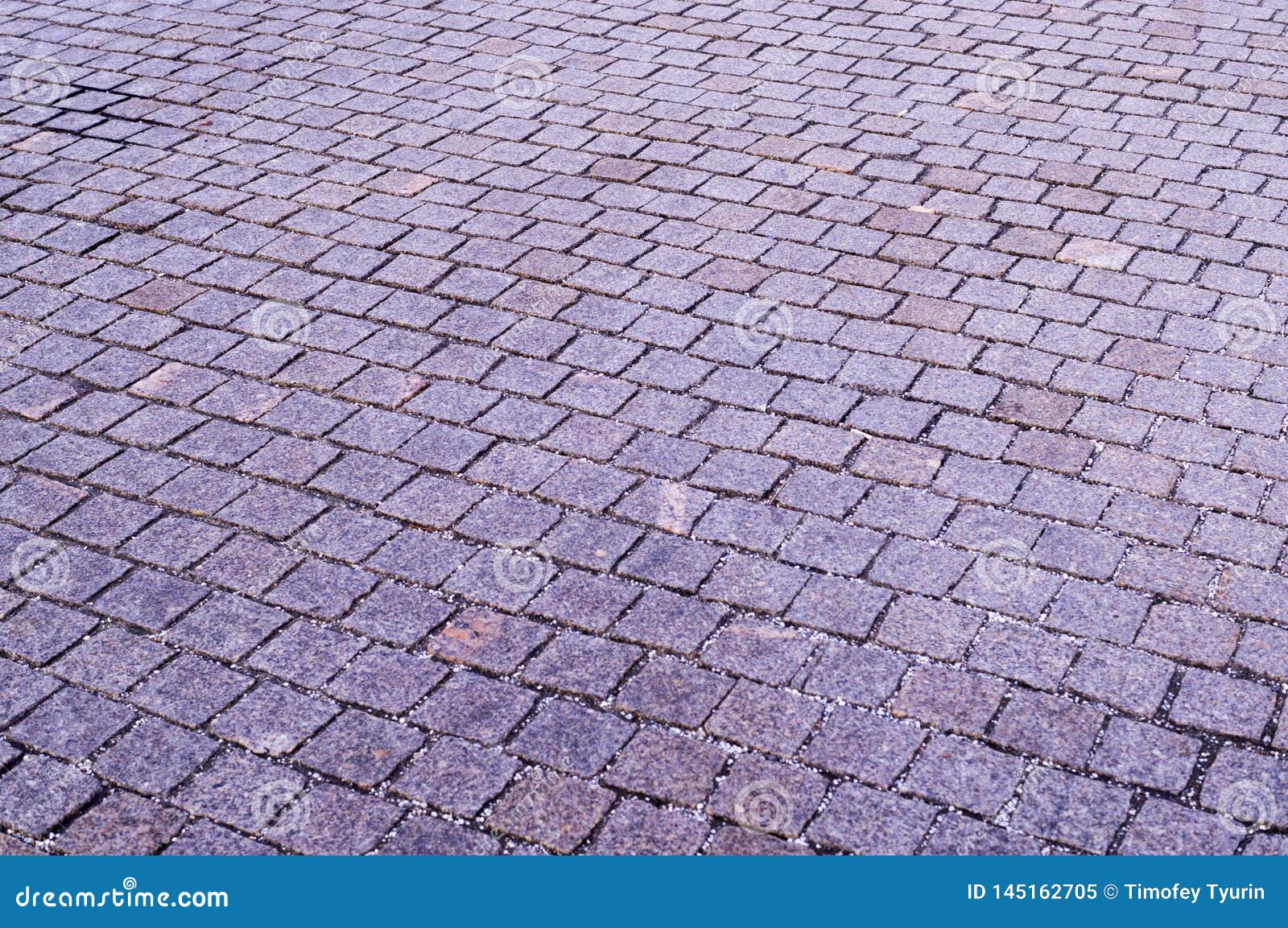 Tiled Sidewalk with Perspective View. Background, Urban. Stock Image ...