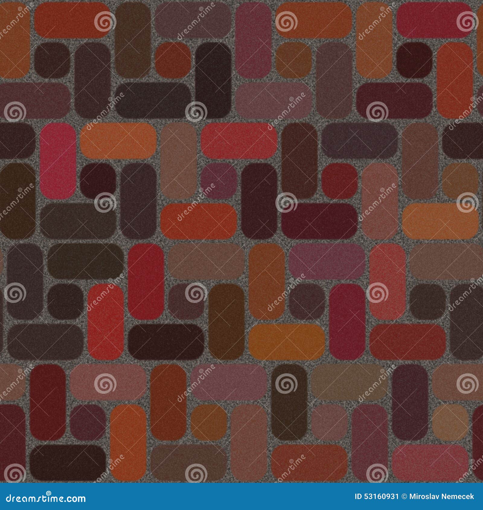 Pavement Abstract Seamless Generated Texture Stock Illustration ...