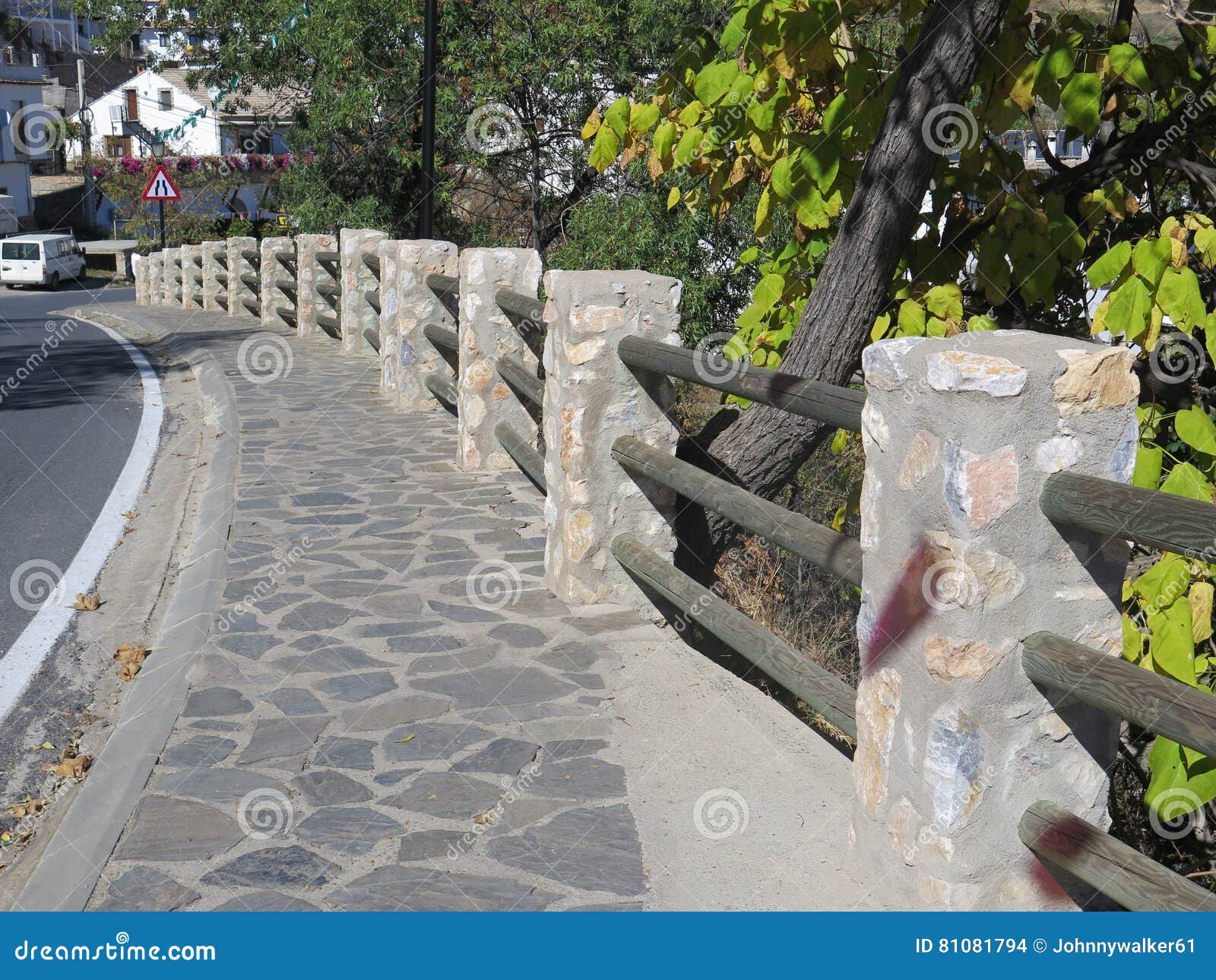Pavement in Andalusian Village Stock Photo - Image of nevada, beams ...