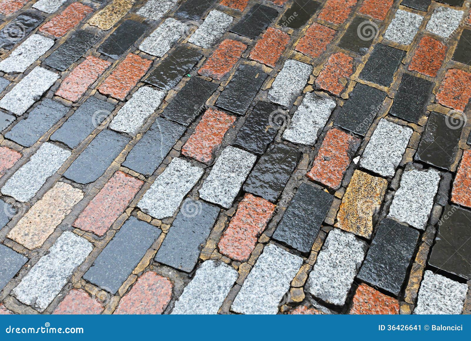 Pavement bricks stock image. Image of background, texture - 36426641