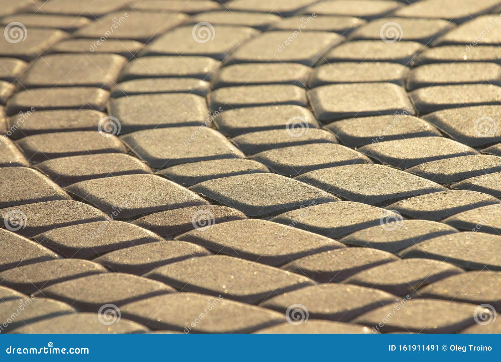 Pavement Close Up in the Sunlight Stock Image - Image of architecture ...