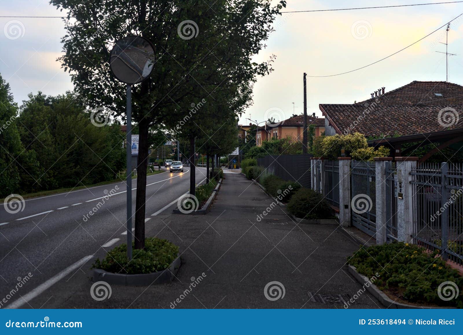 Pavement by the Edge of a Country Road Editorial Stock Image - Image of ...