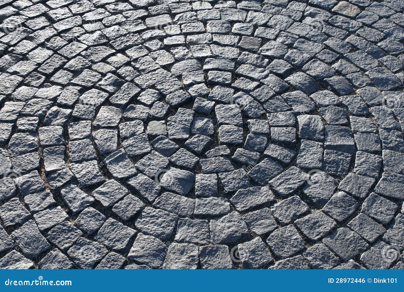 Pavement in the Form of a Circle Stock Photo - Image of path, retro ...