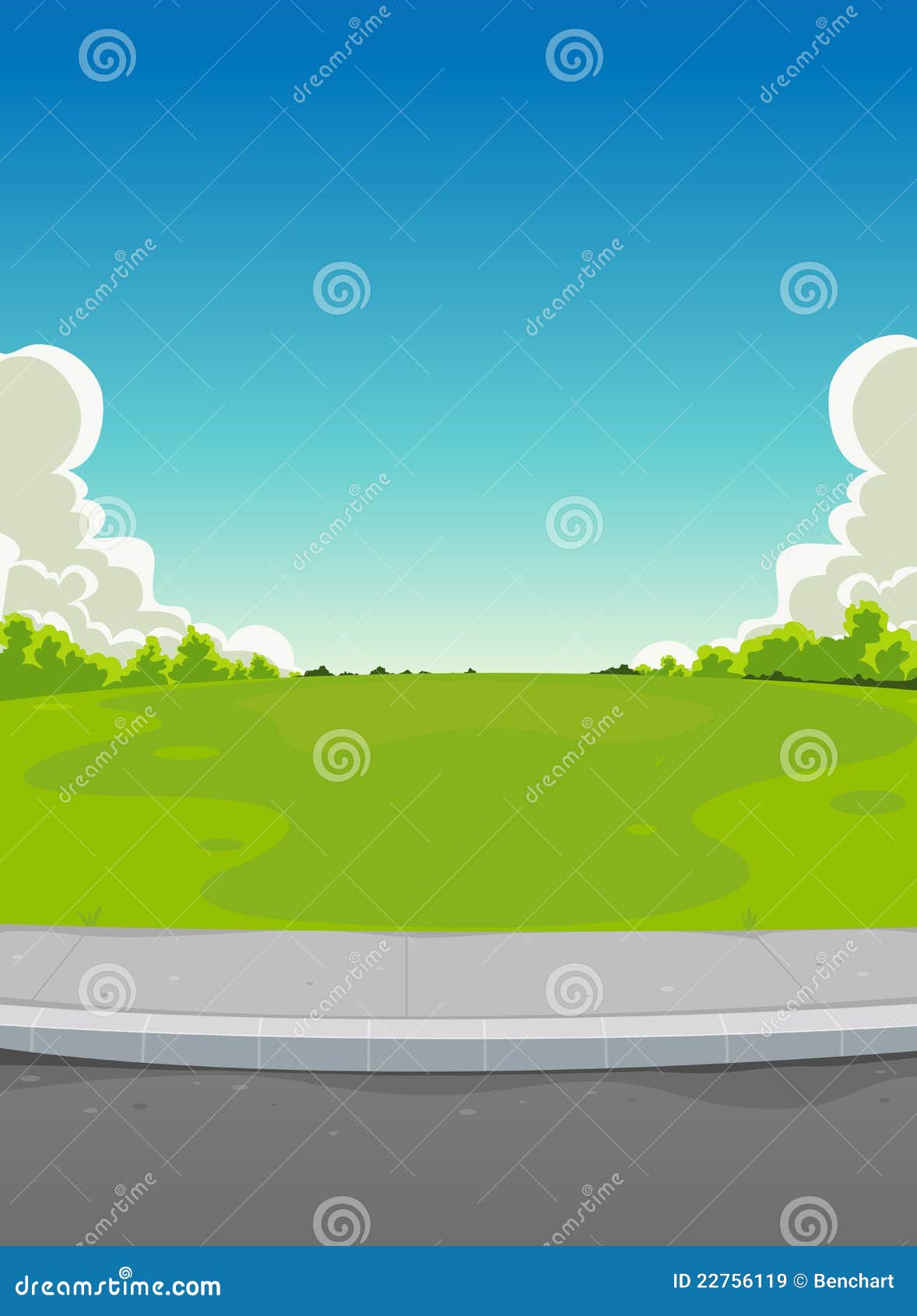 Pavement Cartoon Vector | CartoonDealer.com #96892521