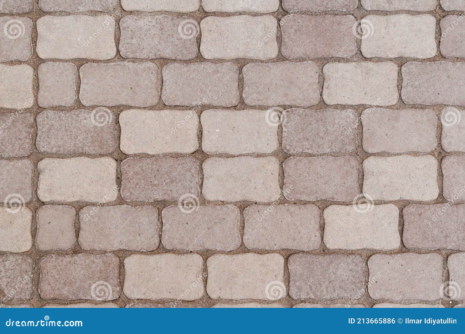 The Pavement is Made of Complex Paving Stones Stock Photo - Image of ...