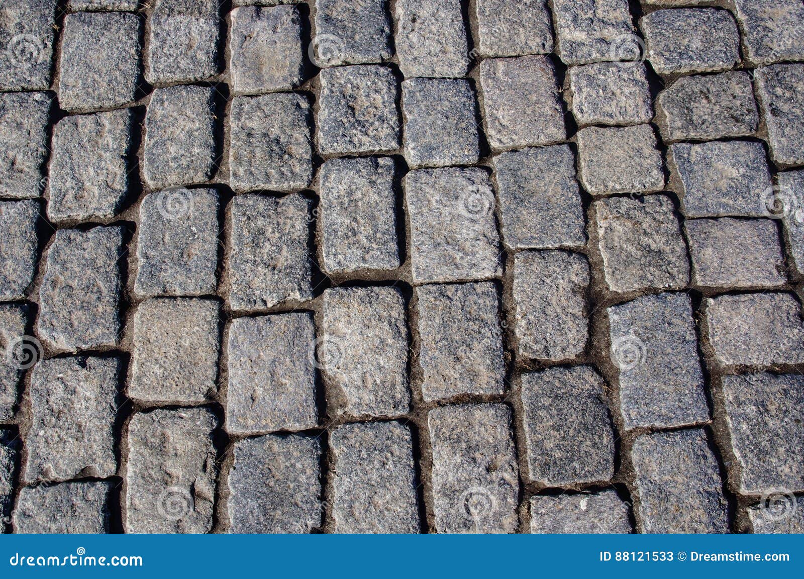 Pavement made of granite. stock image. Image of material - 88121533