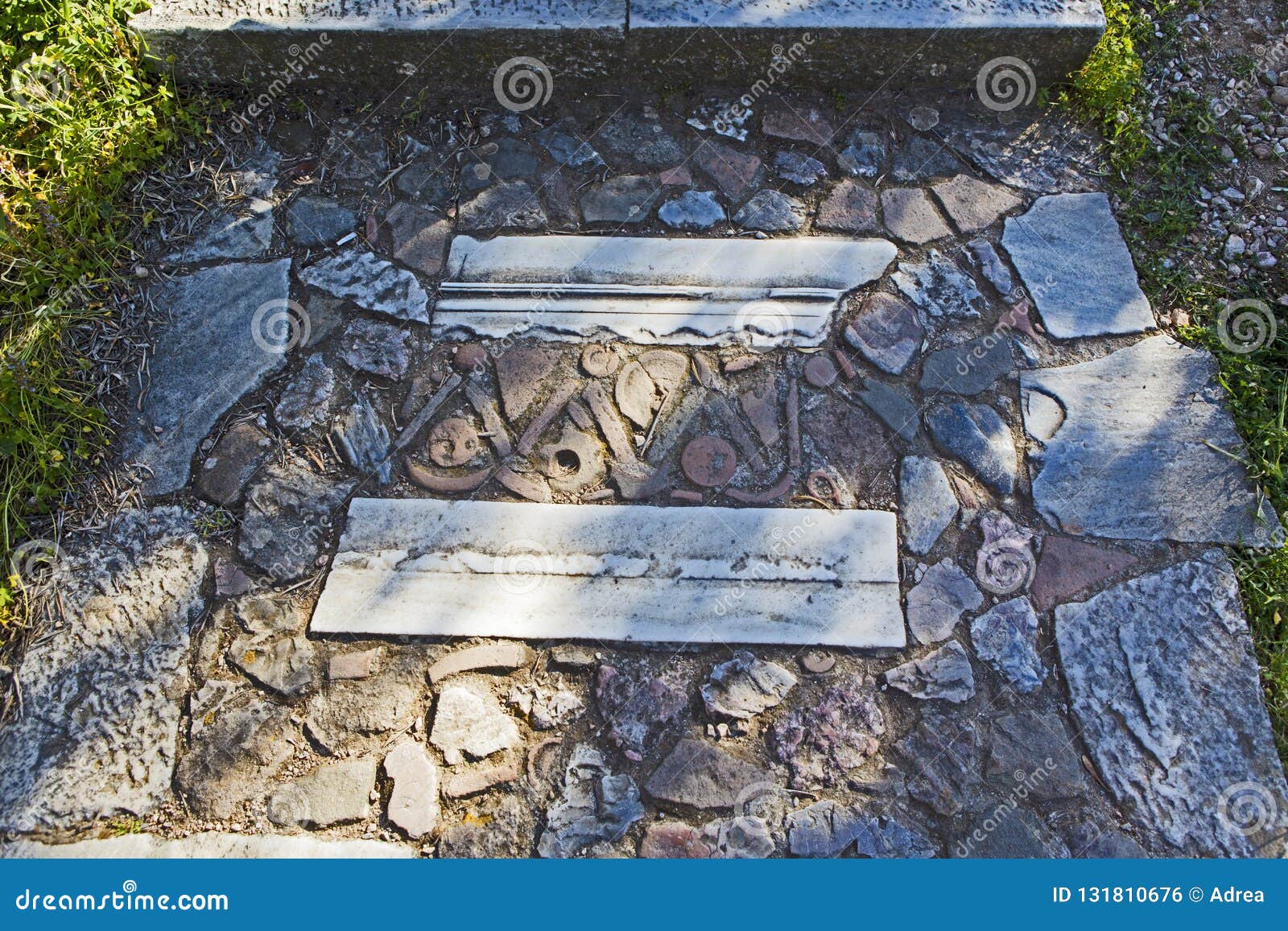 Pavement Made from Old Bricks Stock Photo - Image of block, perspective ...