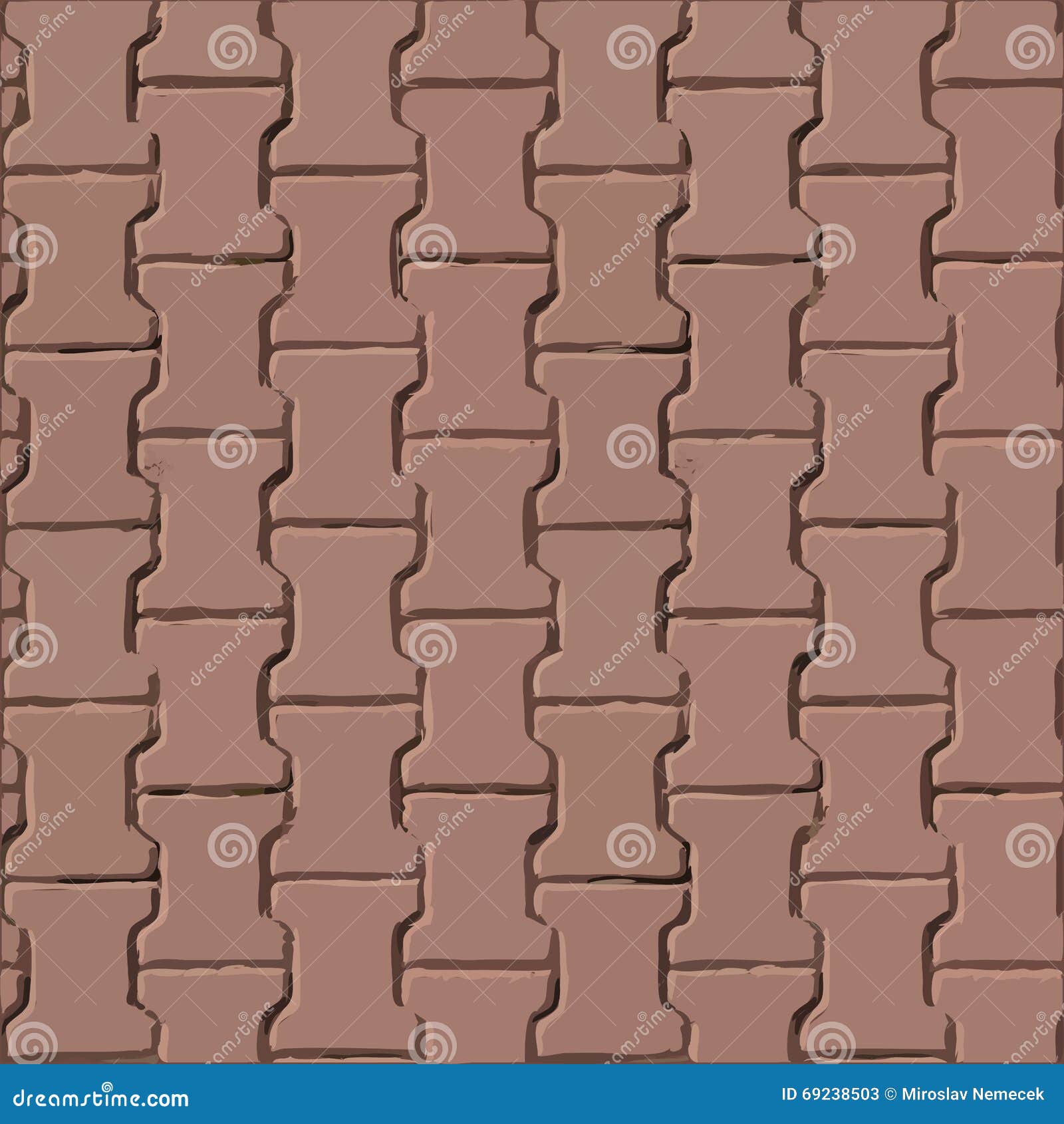 Pavement Slabs Vector Texture Stock Vector - Illustration of natural ...