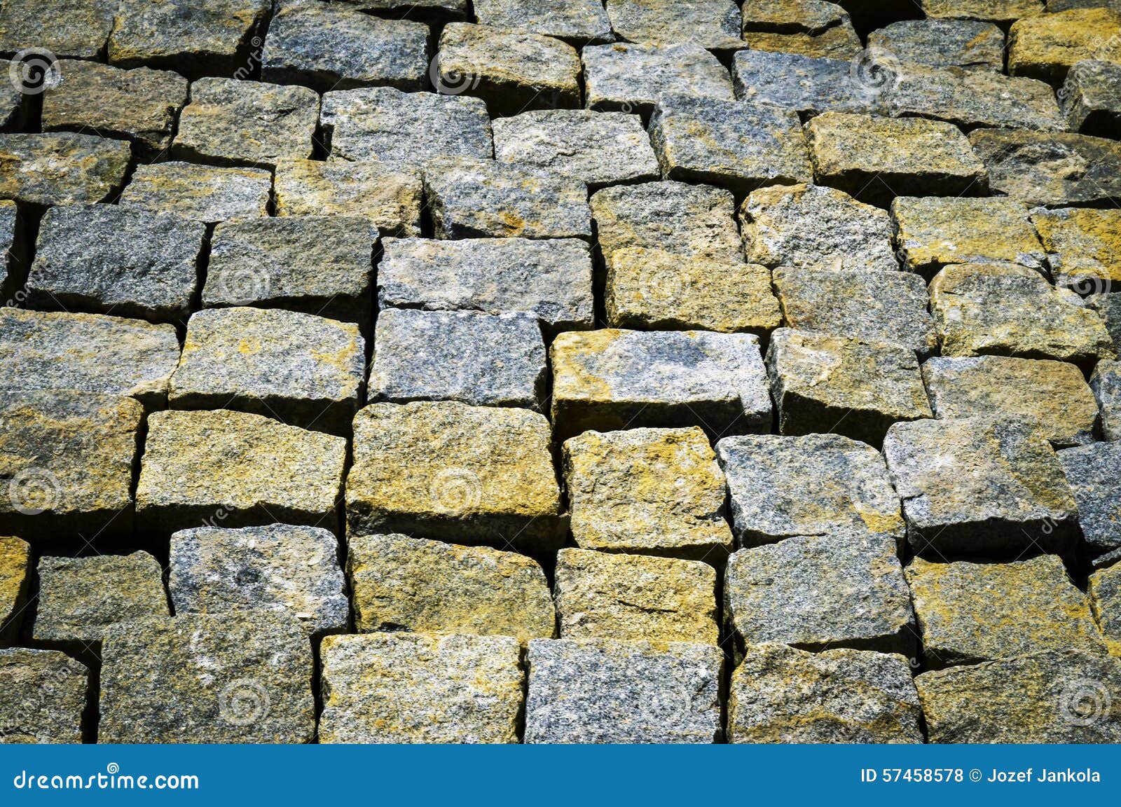 Pavement of Small Stone Cubes Stock Photo - Image of line, abstract ...