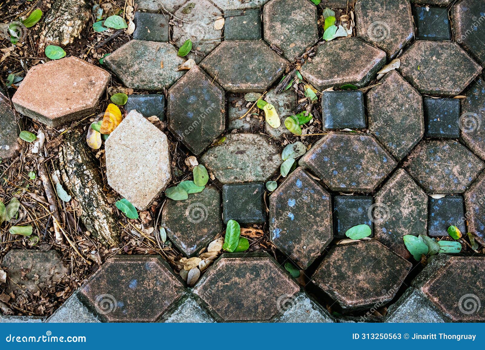 Pavement Surface is Damaged and Dangerous. Broken Brick Blocks Can Pose ...