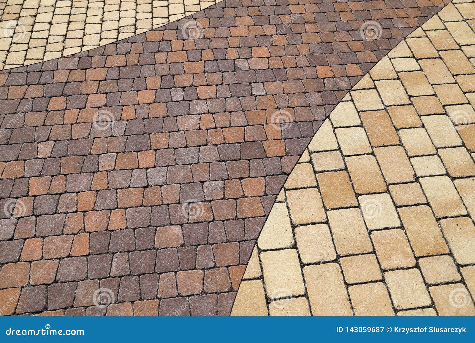Pavement texture stock image. Image of sett, decorated - 143059687
