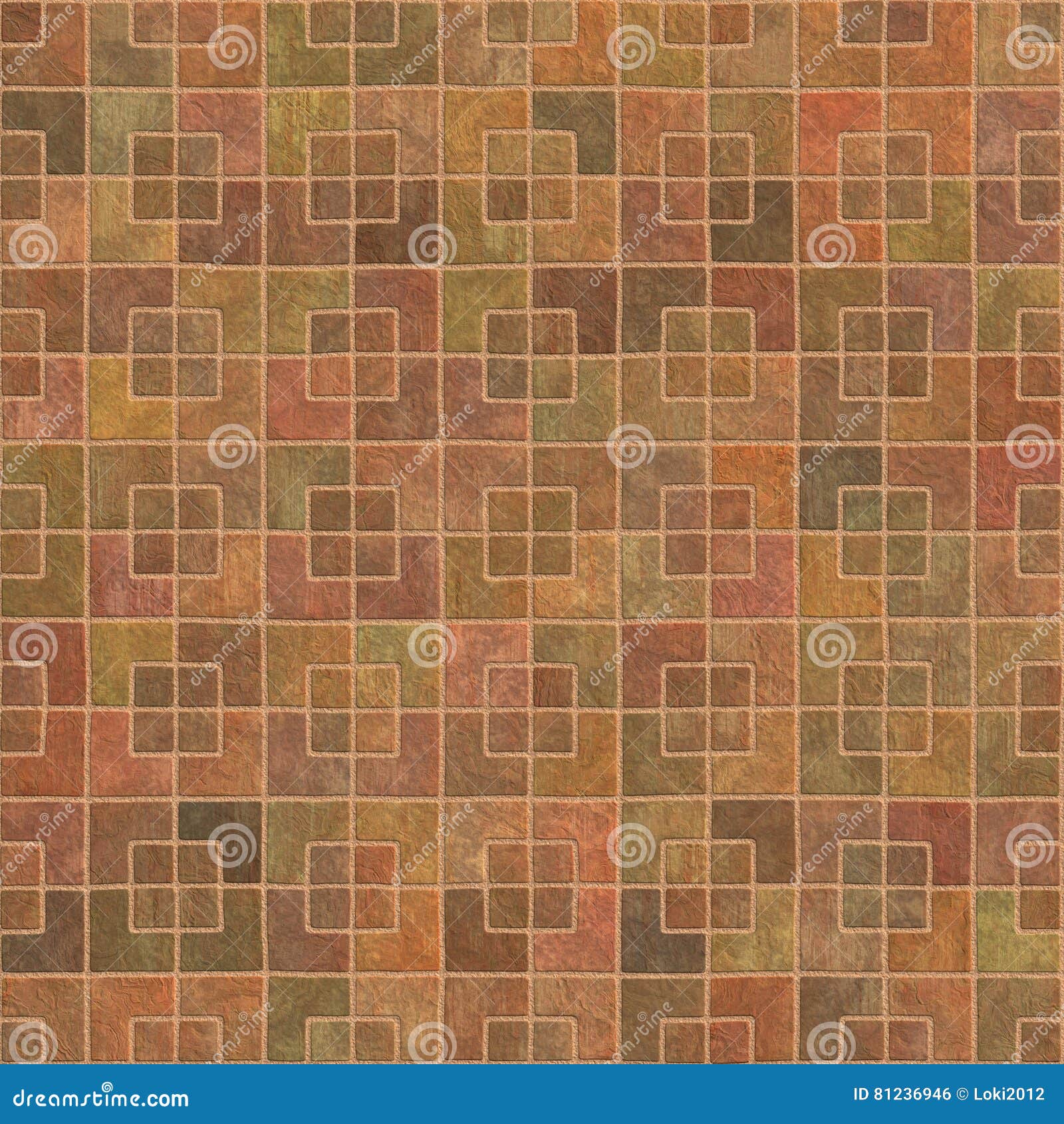 Pavement Tileable Background Texture. Stock Illustration - Illustration ...