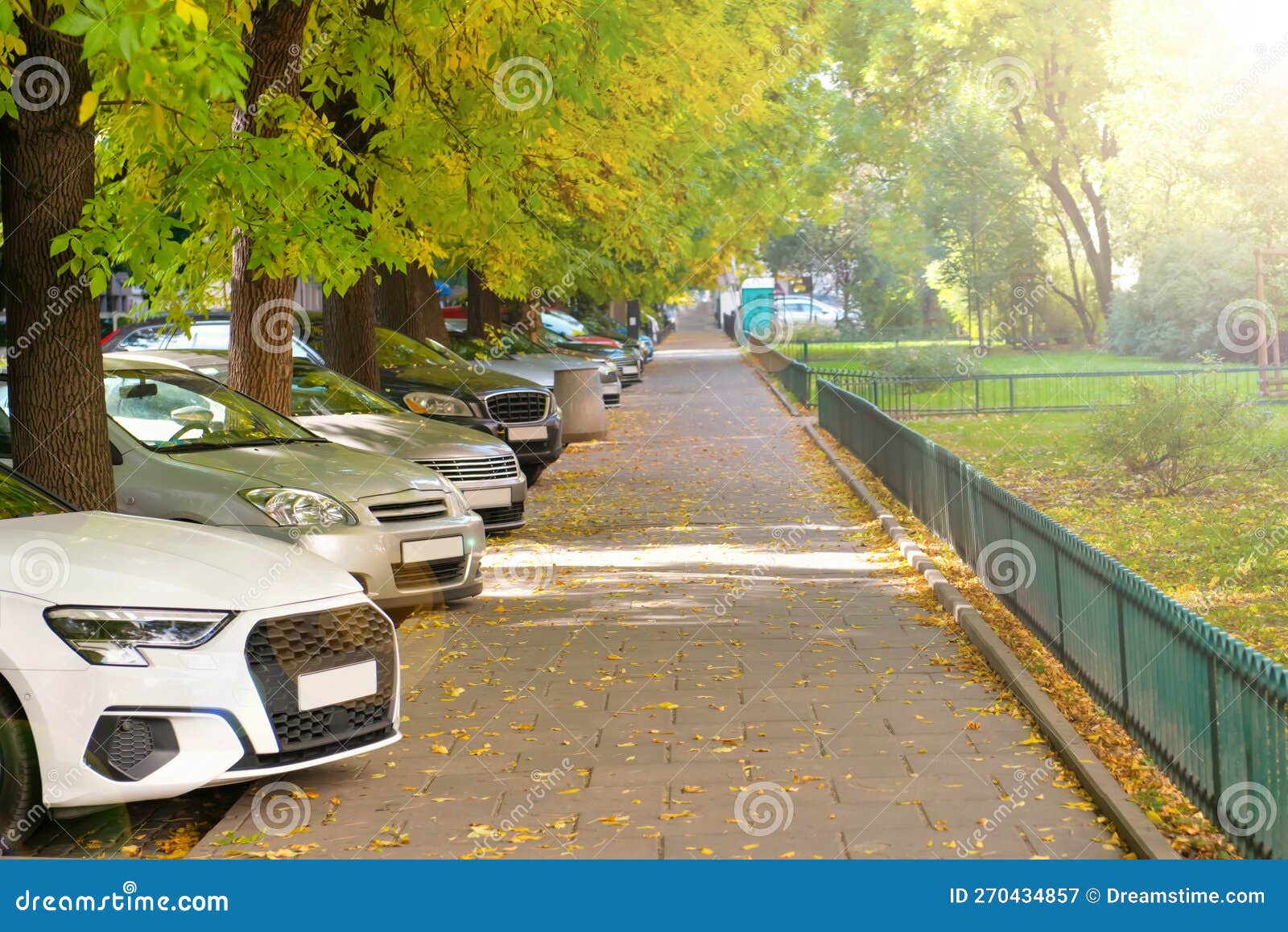 Pavement with Tiles and Grass Outdoors. Sidewalk Covering Stock Image ...