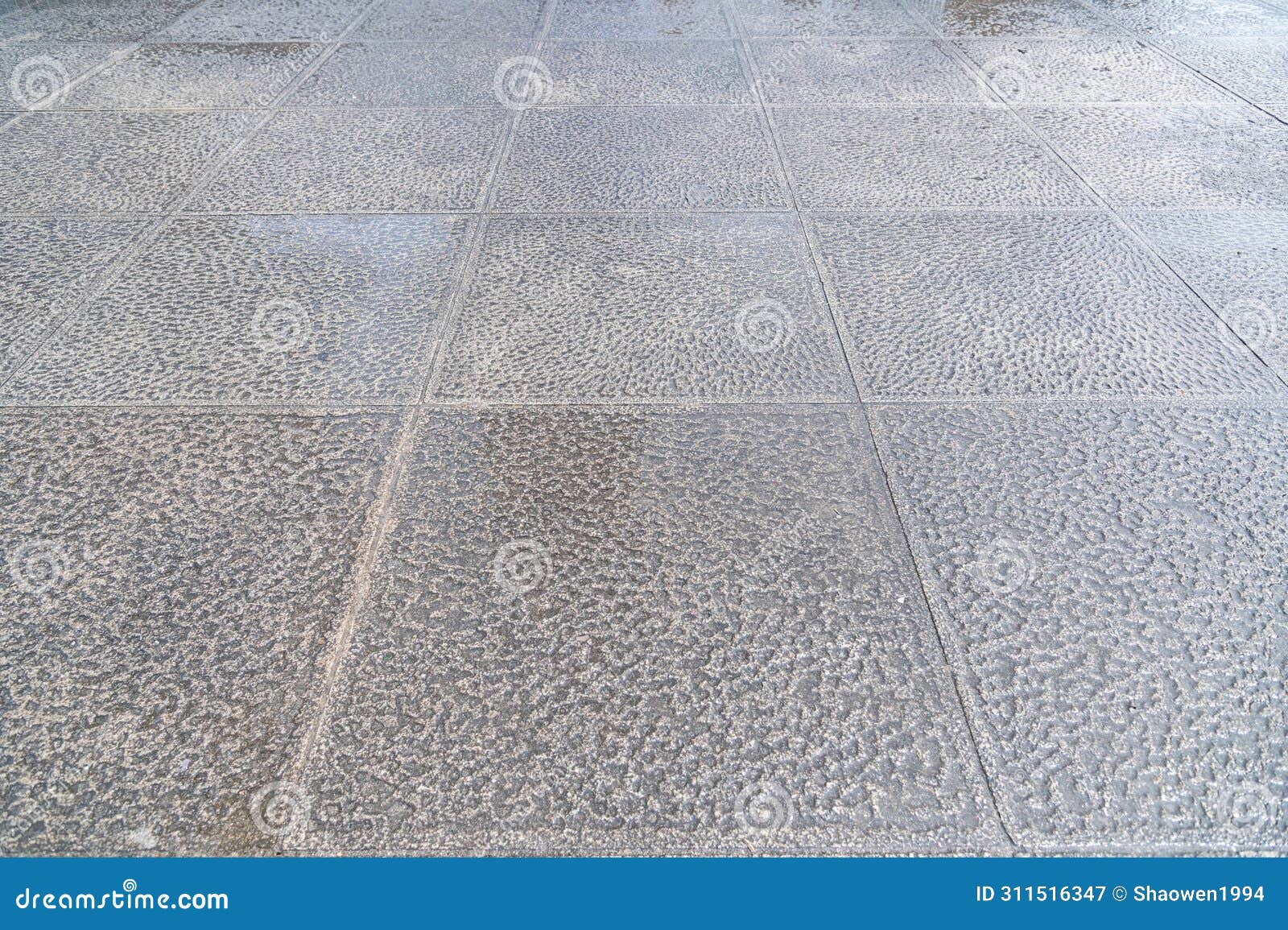Pavement of walkway stock image. Image of concrete, pavement - 311516347