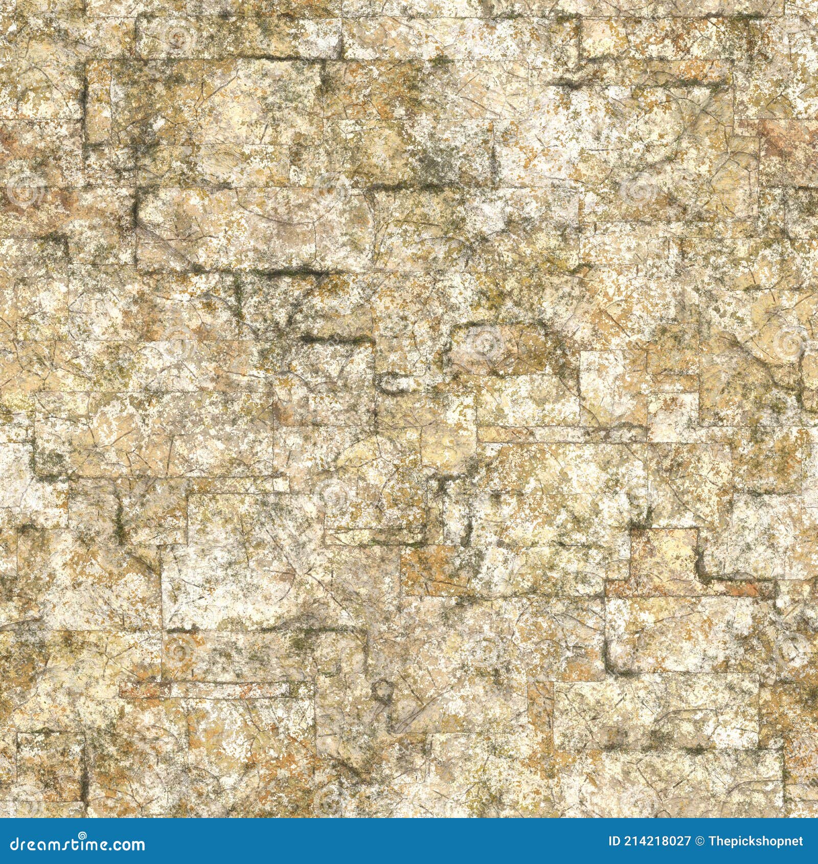 Pavement or Wall of Ancient Ruins. Aged and Worn Limestone Stock ...