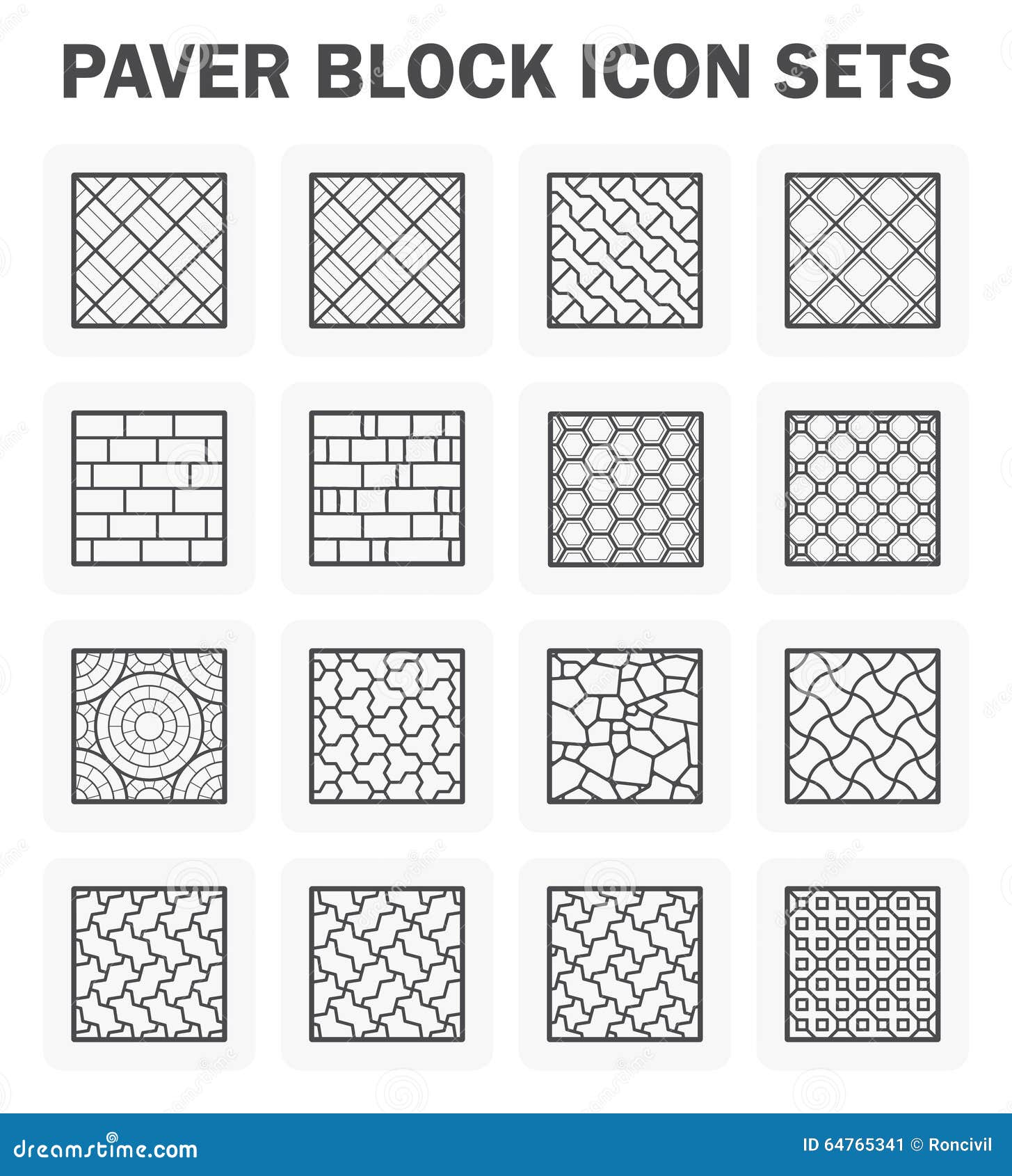 Paver Block Icon Vector Illustration | CartoonDealer.com #83571748