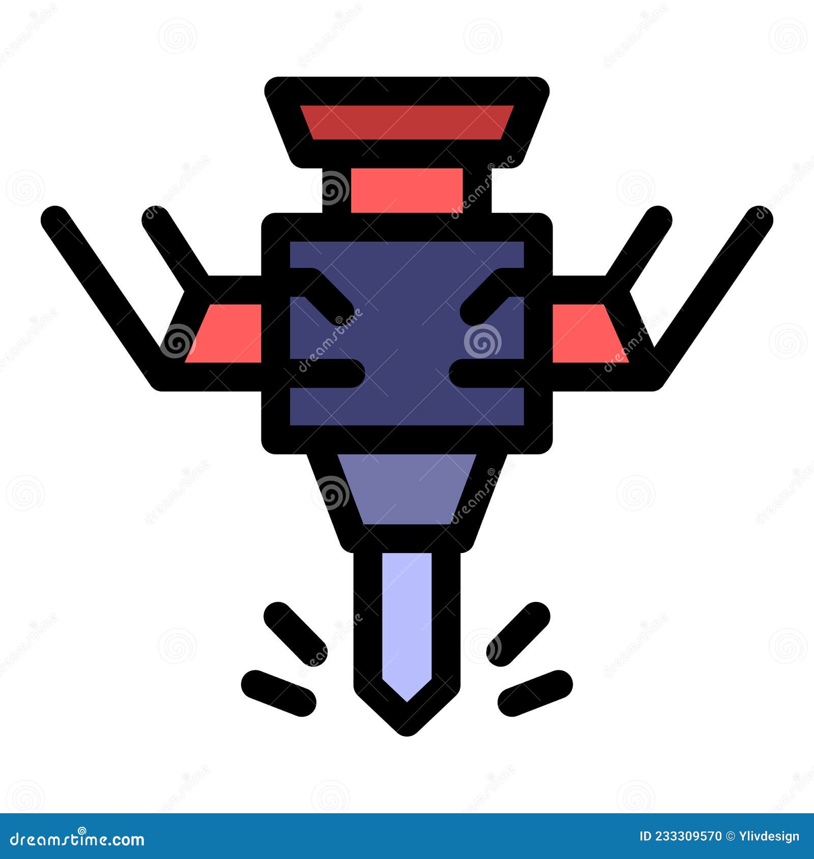 Paver Milling Machine Icon Color Outline Vector Stock Vector ... Paver Milling Machine Icon Color Outline Vector Stock Vector ...