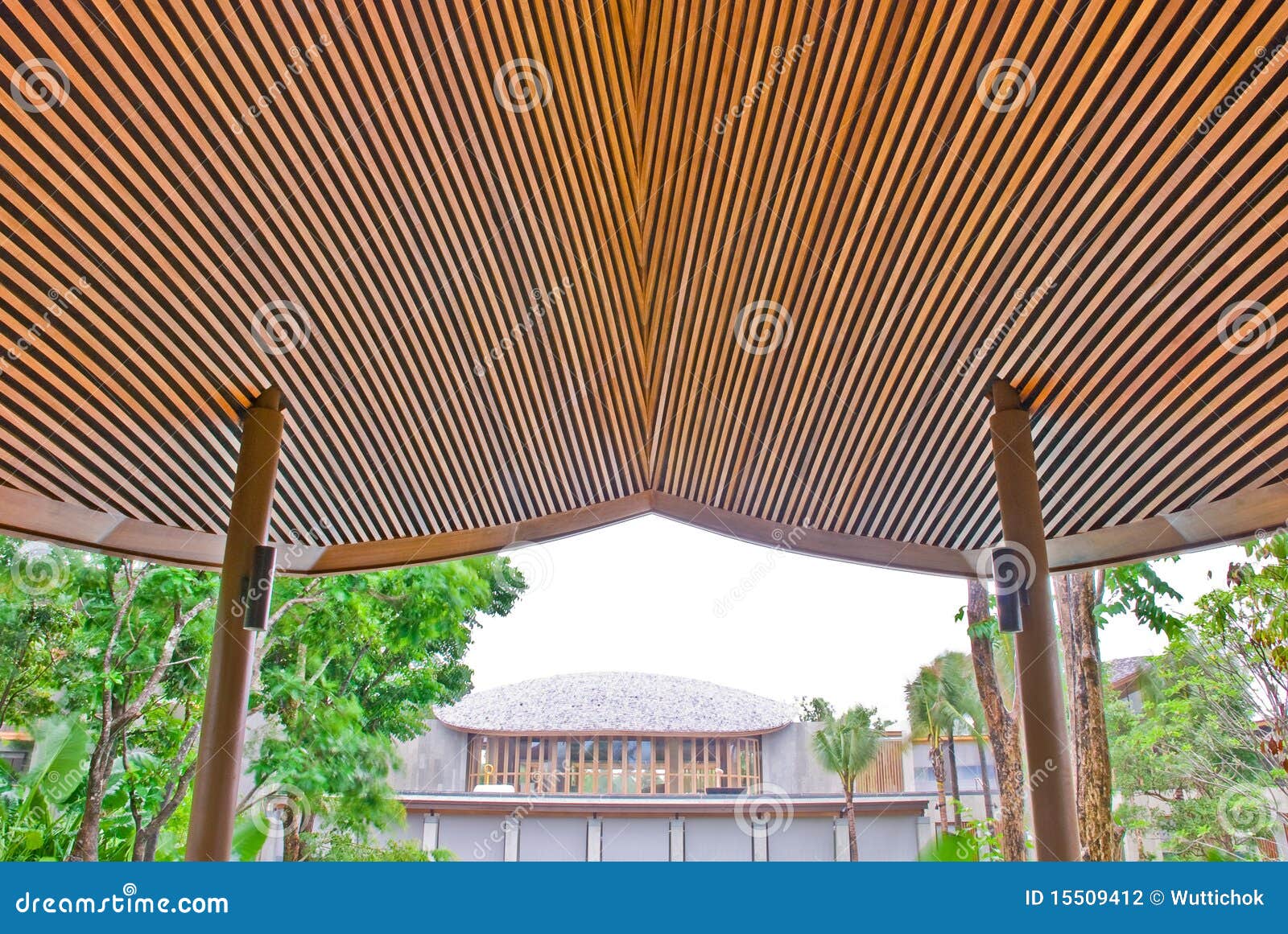 Pavilion stock photo. Image of building, asia, interesting - 15509412