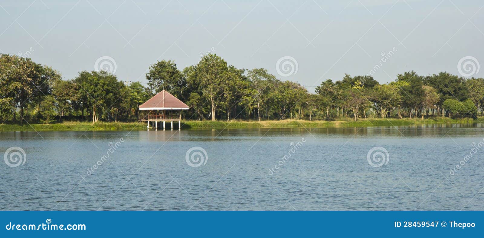 Pavilion. stock image. Image of nature, asian, garden - 28459547