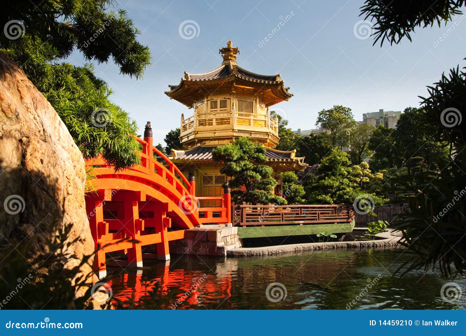 The Pavilion of Absolute Perfection. Stock Photo - Image of landmark ...