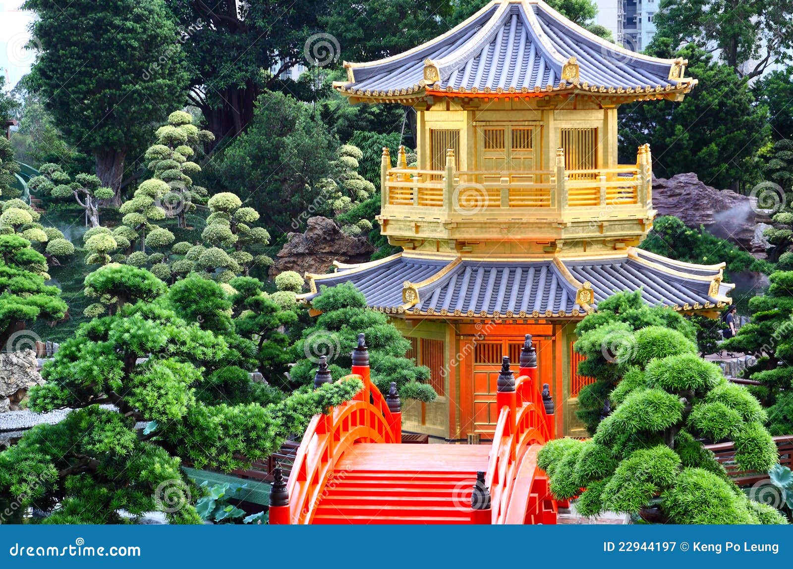 Pavilion of Absolute Perfection Stock Image - Image of hong, asian ...