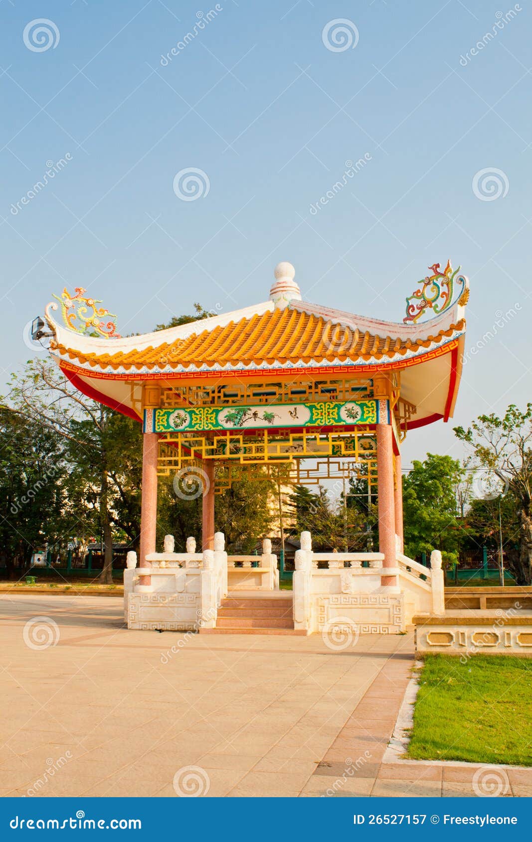 Pavilion Of Chinese Architecture Royalty-Free Stock Photography ...