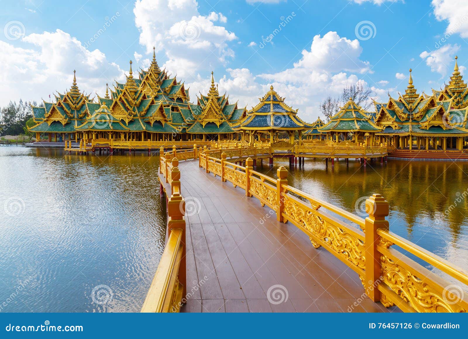 Pavilion of the Enlightened at Ancient Siam in Bangkok Stock Photo ...