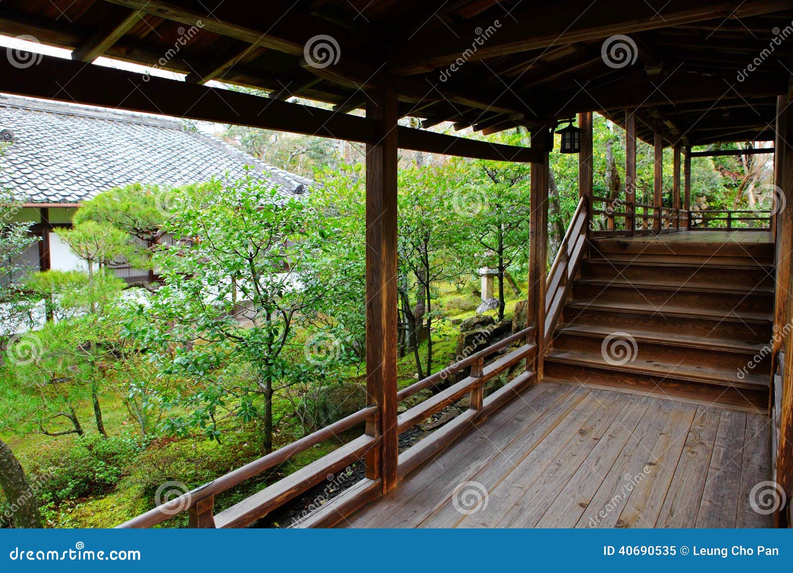 Pavilion in Japan stock image. Image of meditation, japanese - 40690535