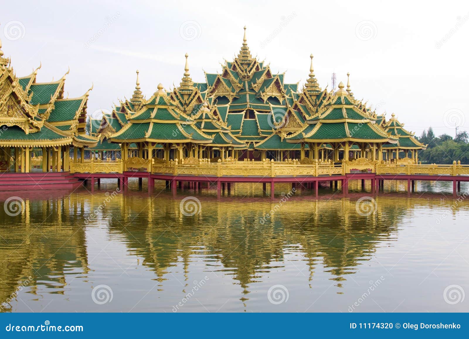 Pavilion in Thailand stock photo. Image of thailand, bangkok - 11174320