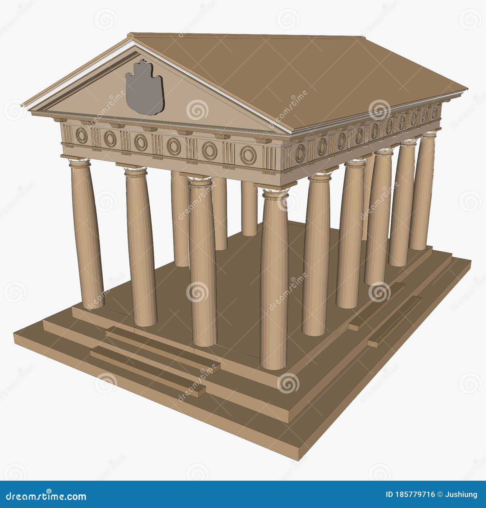 Pavilion Vector,Architectural Decoration,statue,architectural ...